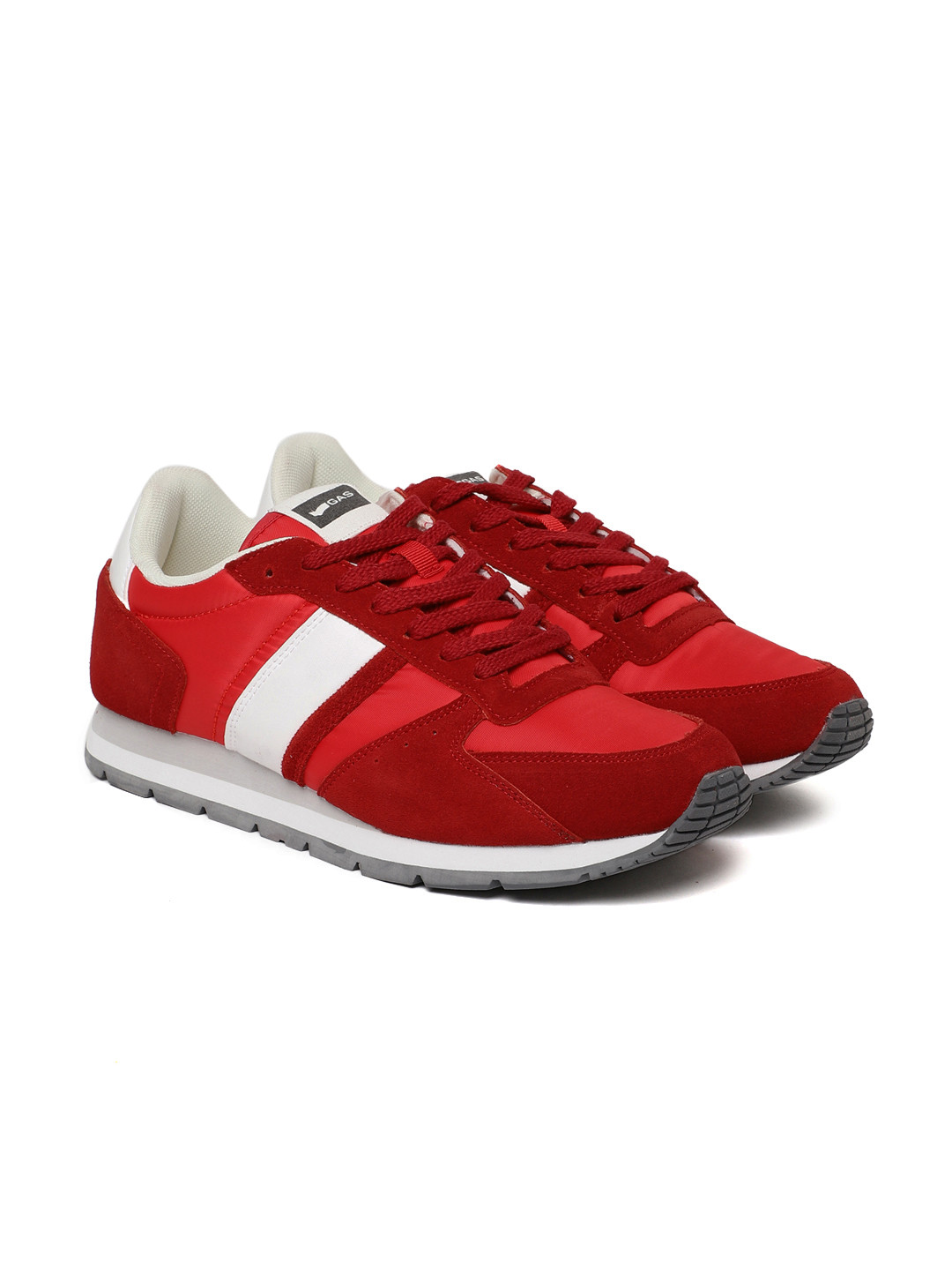 Buy GAS Men Red Sneakers - Casual Shoes for Men 4376344 | Myntra