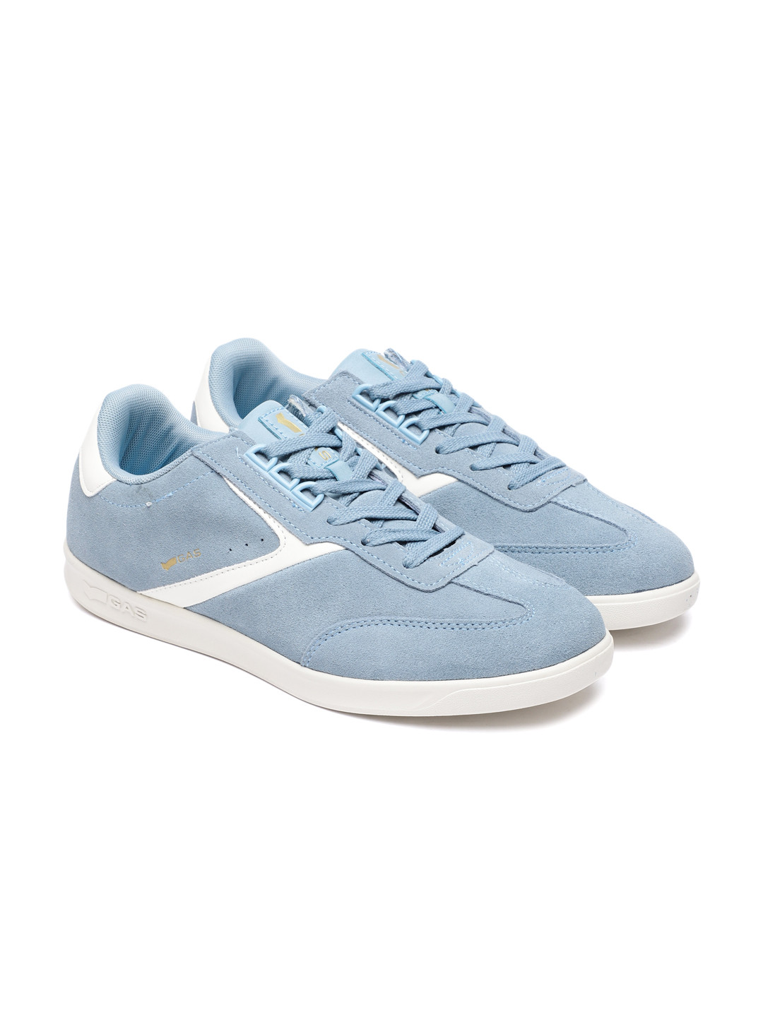 Buy GAS Men Blue Suede Sneakers - Casual Shoes for Men 4376367 | Myntra