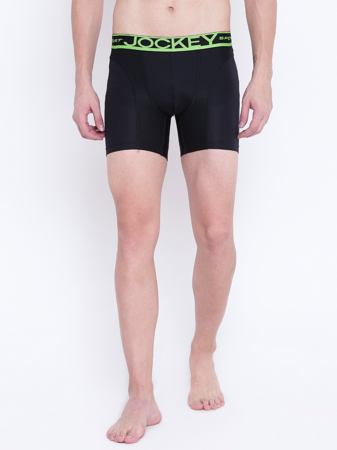 Buy Jockey Men Black Boxer Briefs SP57 0103 - Briefs for Men 4386197 ...