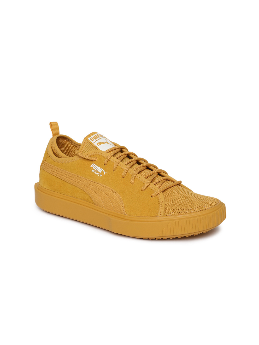 Buy Puma Unisex Yellow Breaker Mesh Sneakers - Casual Shoes for Unisex ...