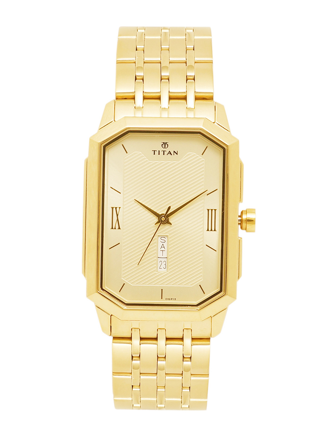 Buy Titan Men Gold Analogue Watch 1742YM01 - Watches for Men 4450629 ...