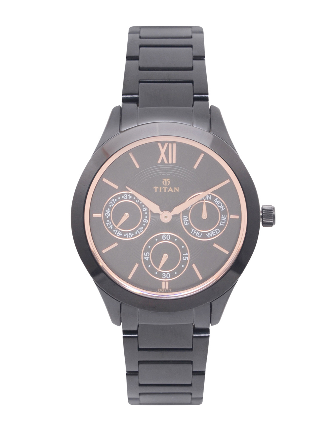 Buy Titan Women Black Analogue Watch 2570NM01 - Watches for Women ...