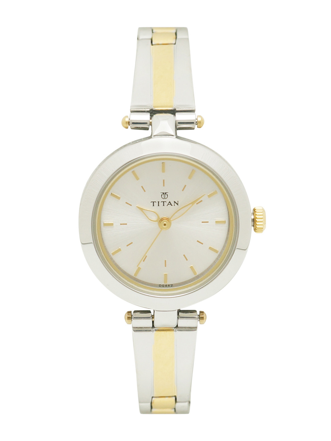 Buy Titan Karishma Upgrades Women Silver Analogue Watch NL2574BM01 ...