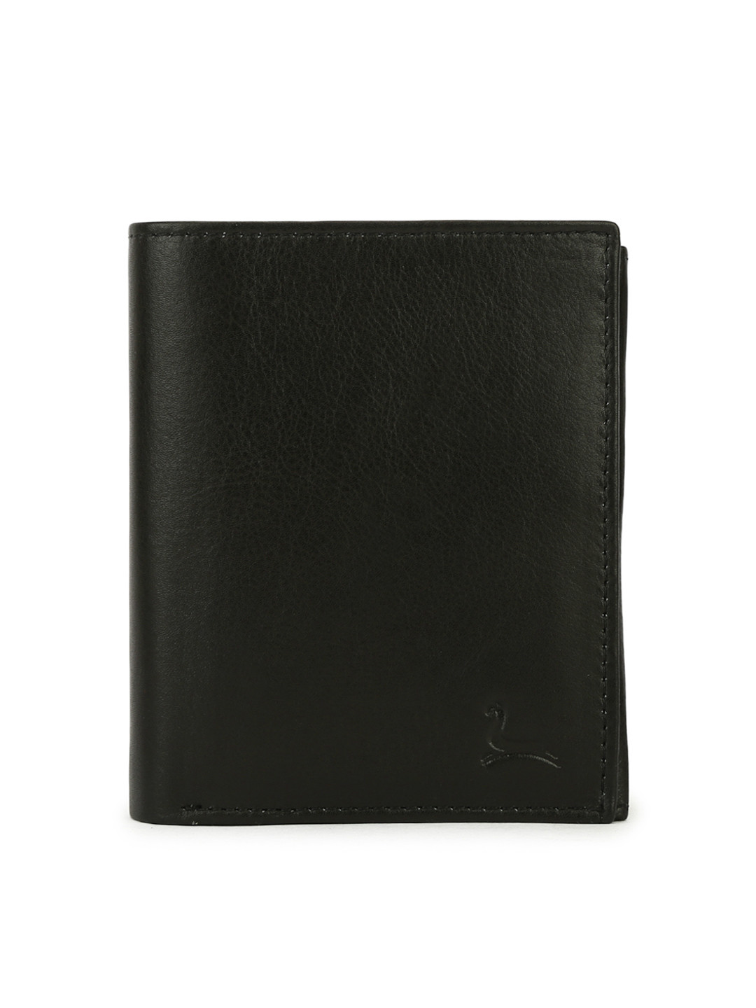 Buy Pacific Gold Men Black Solid Two Fold Leather Wallet - Wallets for ...