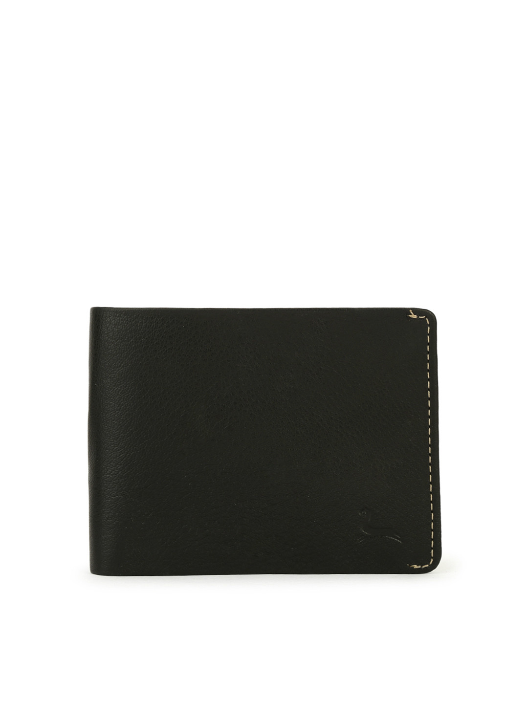 Buy Pacific Gold Men Black Solid Two Fold Leather Wallet - Wallets for ...