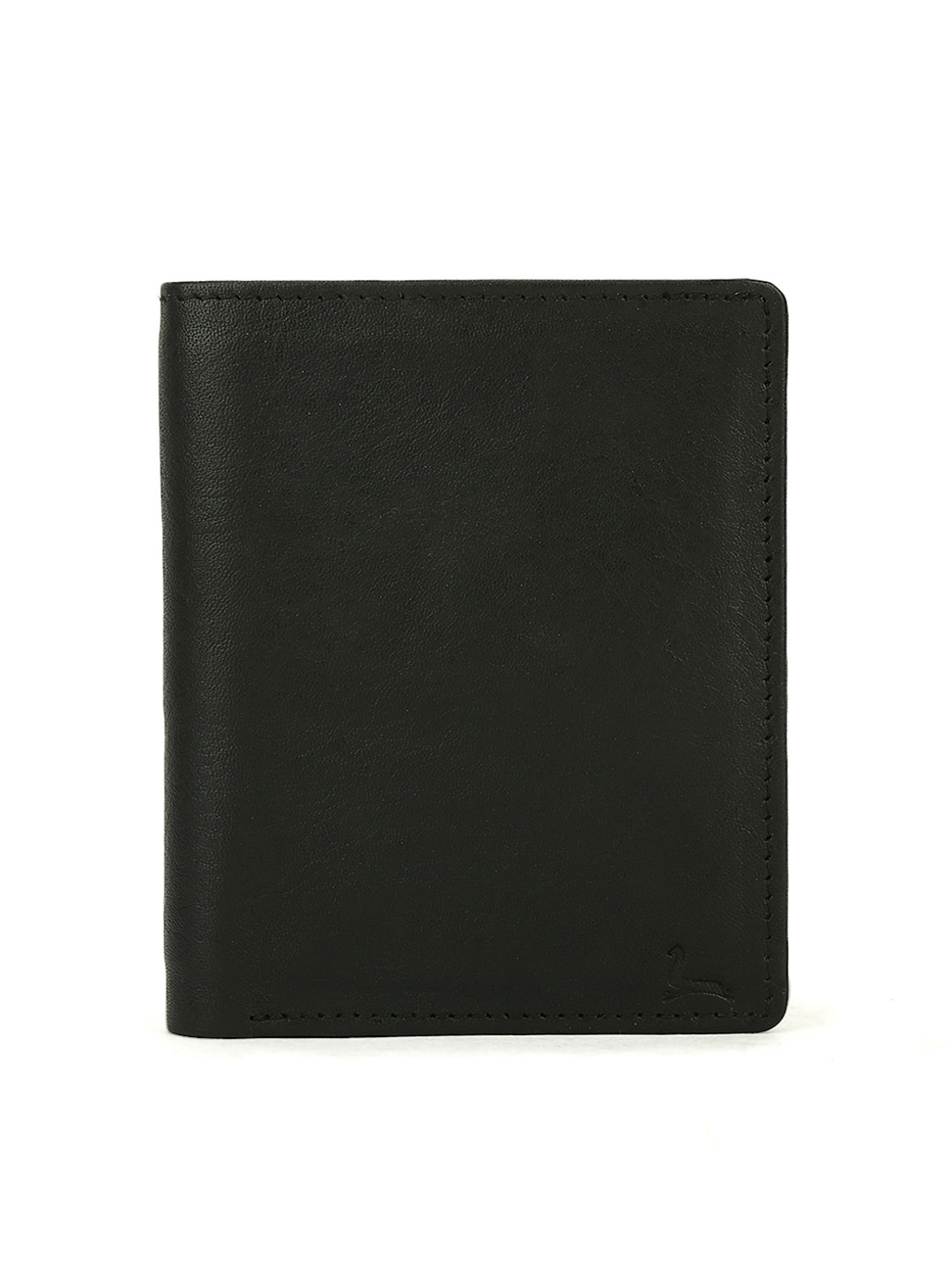 Buy Pacific Gold Men Black Solid Two Fold Leather Wallet - Wallets for ...