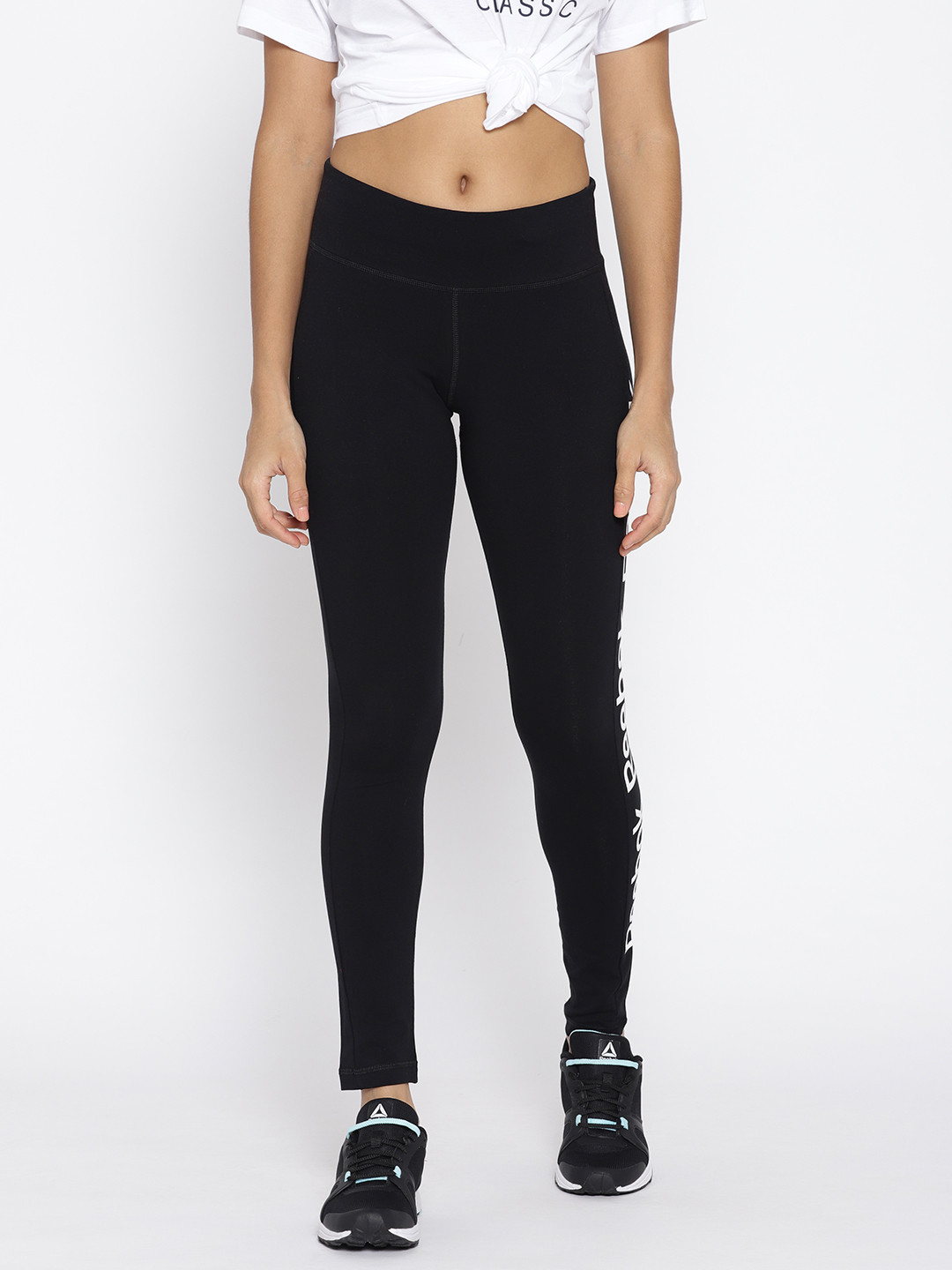 Buy Reebok Women Black WOR CS Training Tights - Tights for Women ...