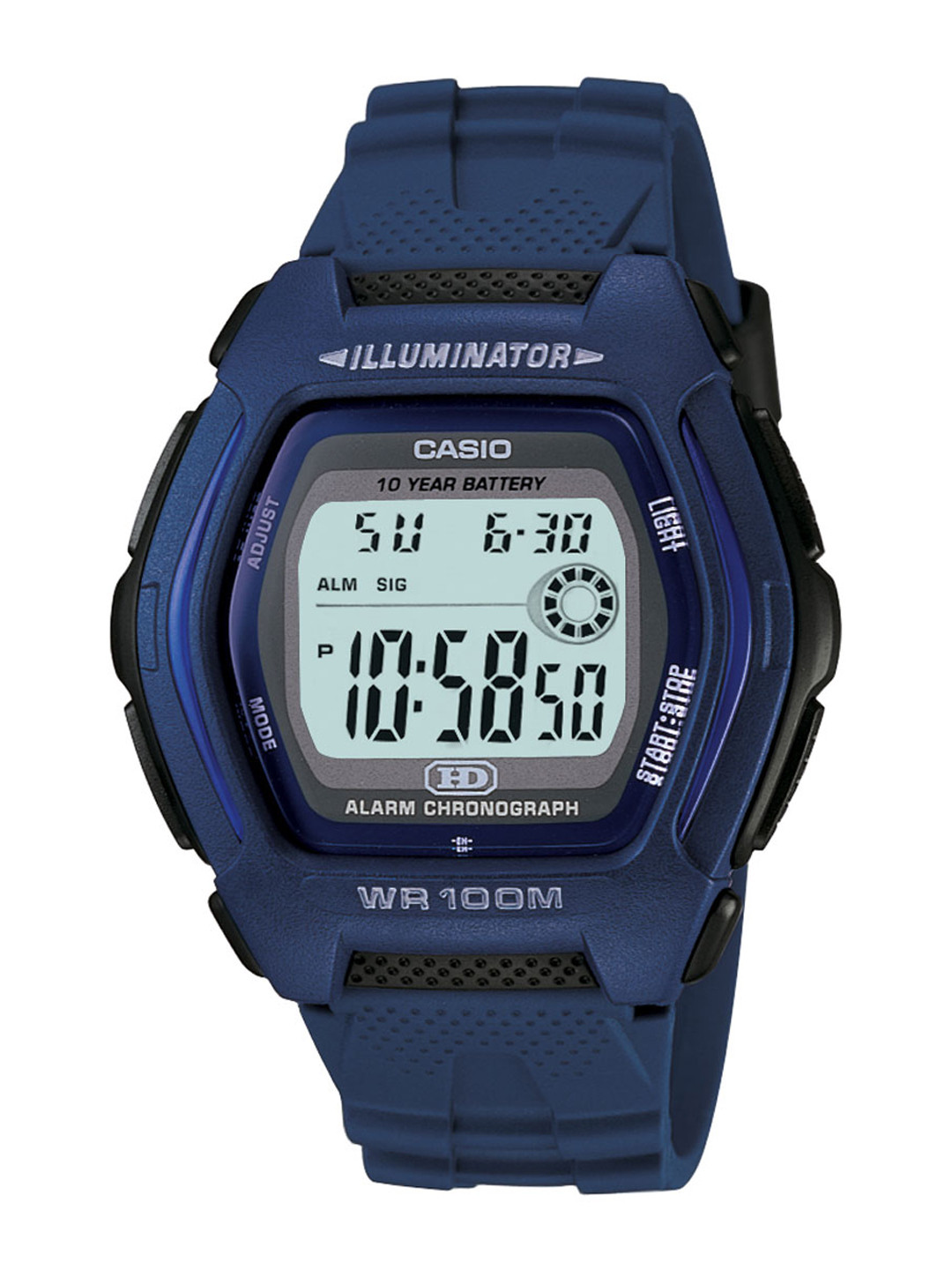 Buy CASIO Youth Series Men Blue Dial Digital Watch HDD 600C 2AVDF D057 ...