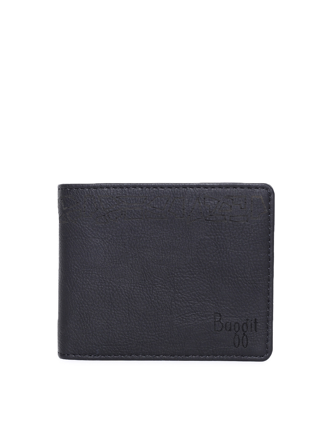 Buy Baggit Men Black Solid Two Fold Wallet - Wallets for Men 4608404 ...
