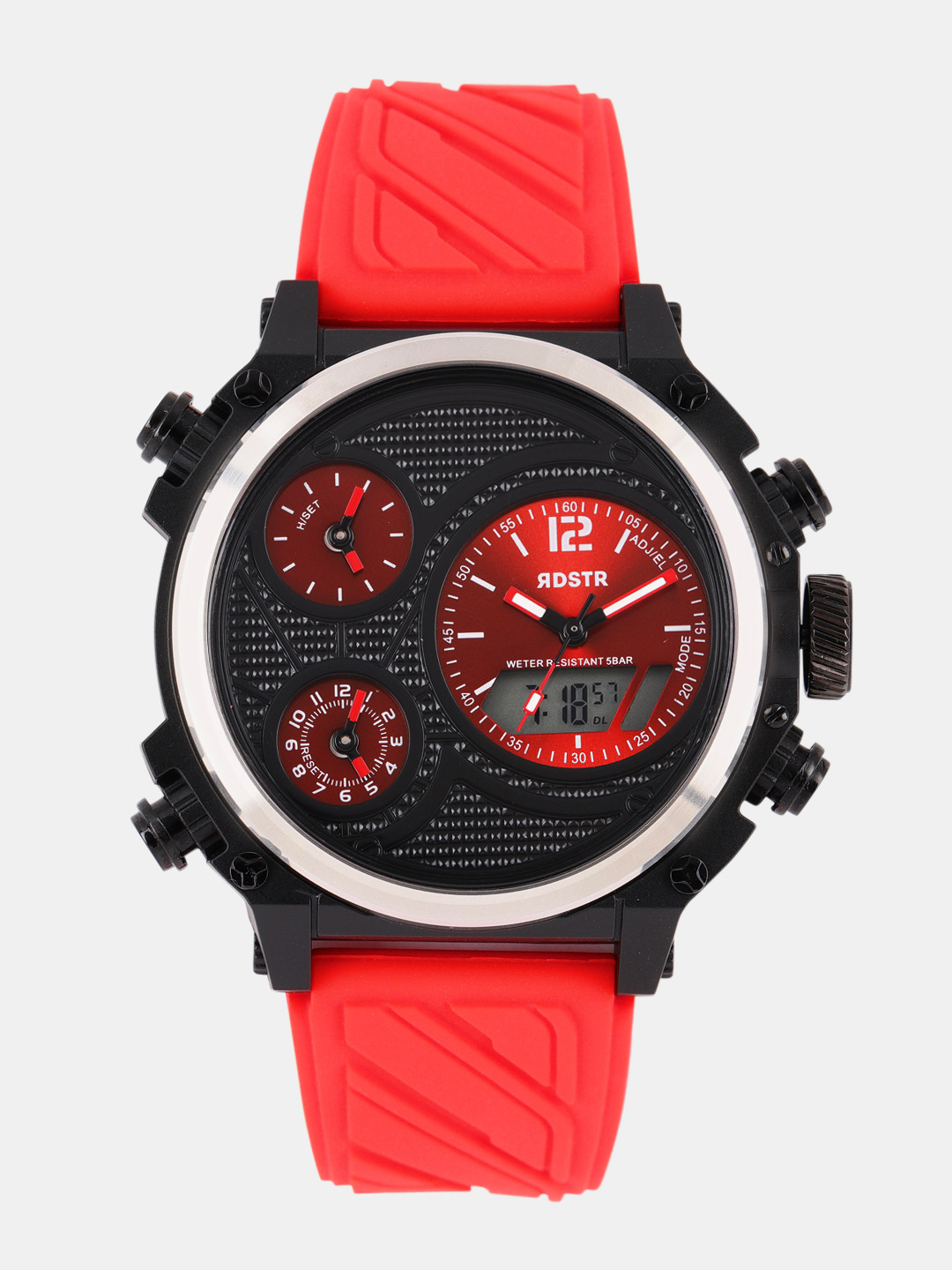 Buy Roadster Men Black Analogue And Digital Watch MFB PN OS AD1801 ...