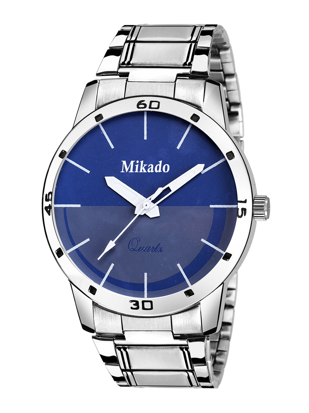 Buy Mikado Men Blue Analogue Watch 33035 - Watches for Men 4882772 | Myntra