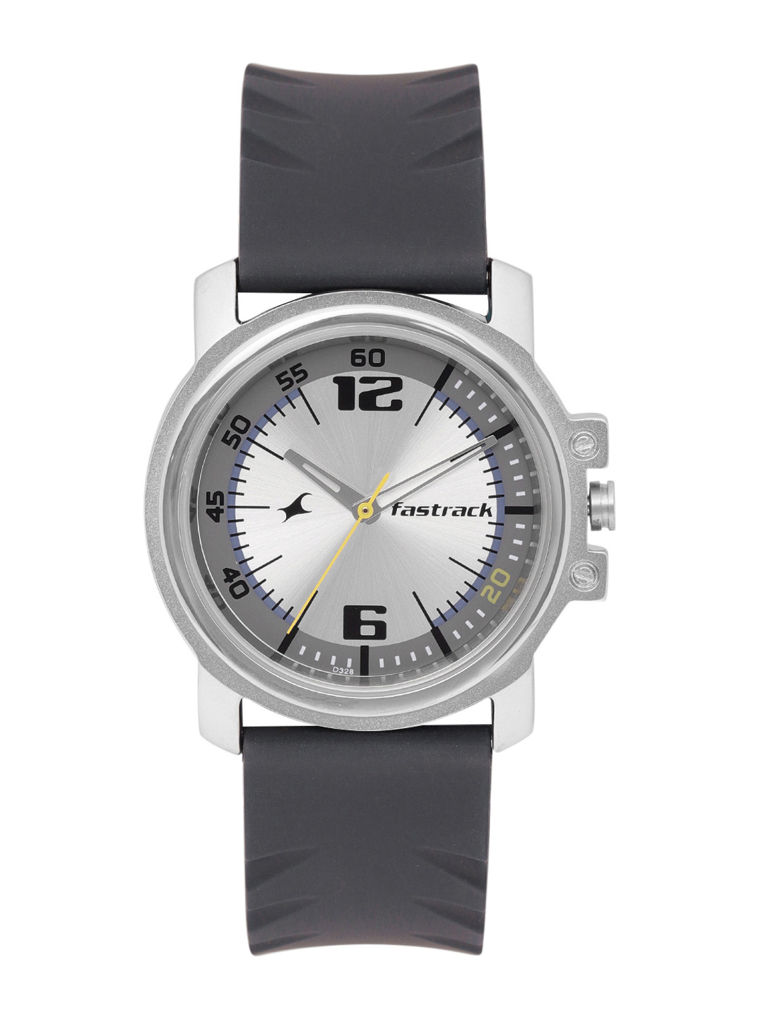 Buy Fastrack Men Silver Toned Analogue Watch NK3039SP01_BBD1 - Watches ...