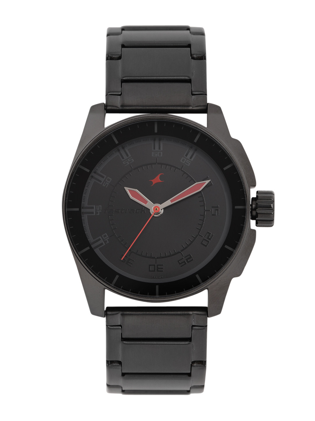 Buy Fastrack Men Black Analogue Watch NK3089NM01 - Watches for Men ...