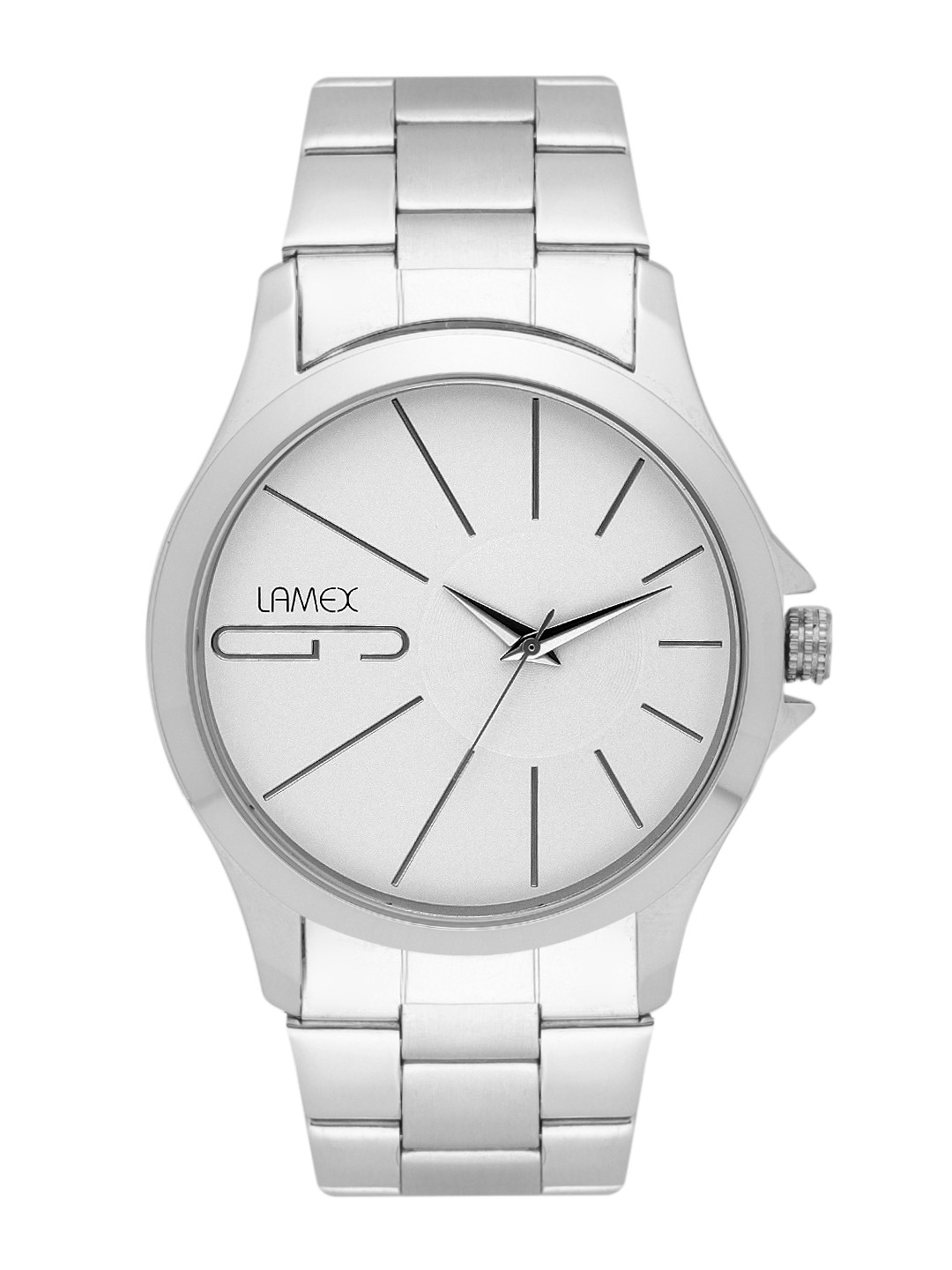 Buy LAMEX Men Silver Toned Analogue Watch INNOVA DLX 5021 - Watches for Men 4923473 | Myntra