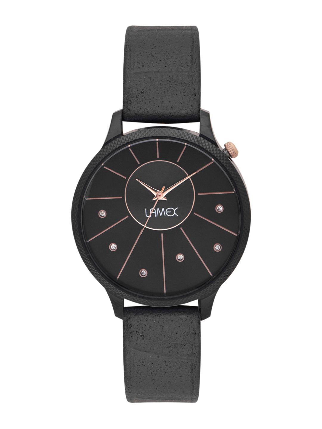 Buy LAMEX Women Black Analogue Watch INNOVA DLX 5016 - Watches for ...