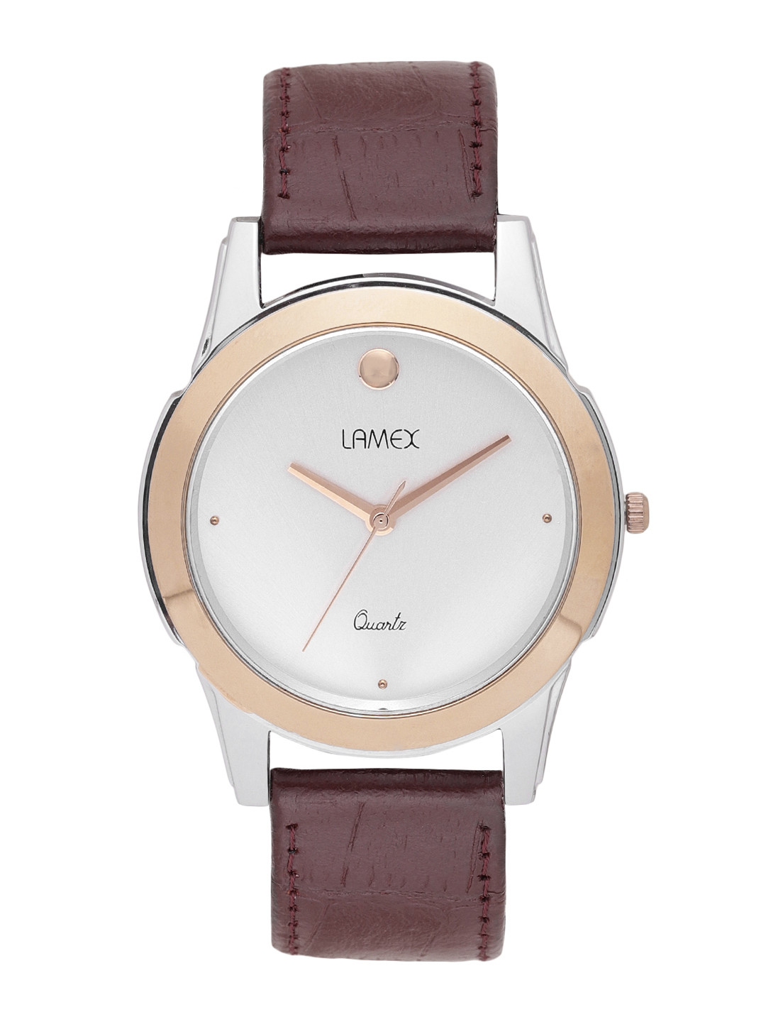 Buy LAMEX Men Silver Toned Analogue Watch ULTRA DLX 4501 - Watches for Men 4923559 | Myntra