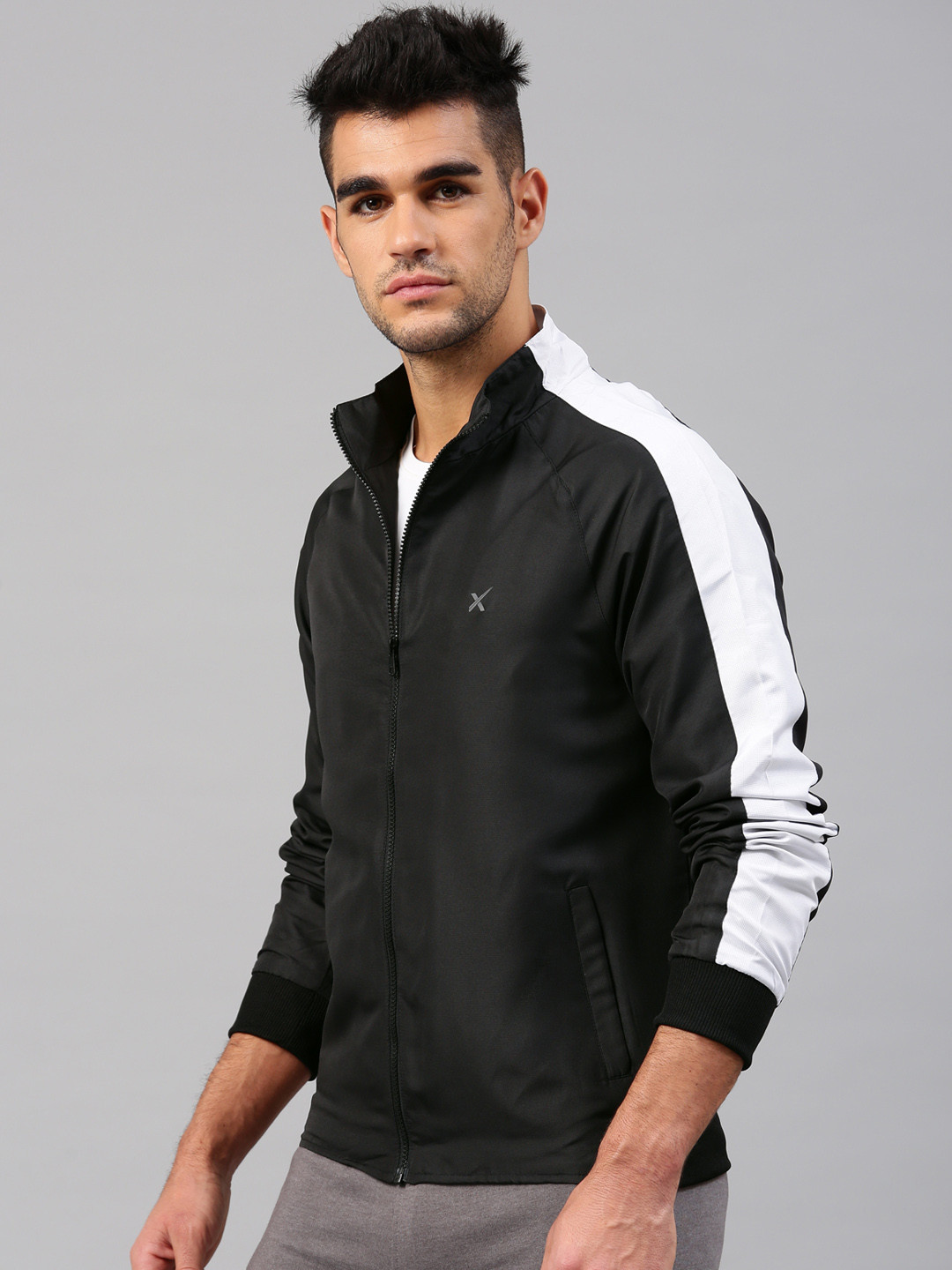 Buy HRX Active By Hrithik Roshan Men Black Trainer Running Jacket ...