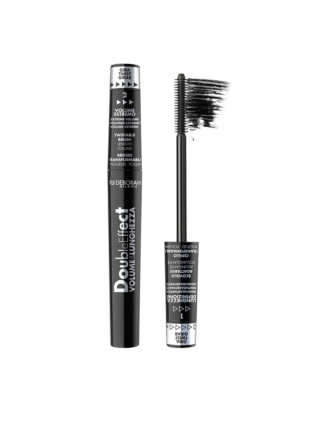 Buy Deborah Black Double Effect Mascara A1747 - Mascara for Women ...