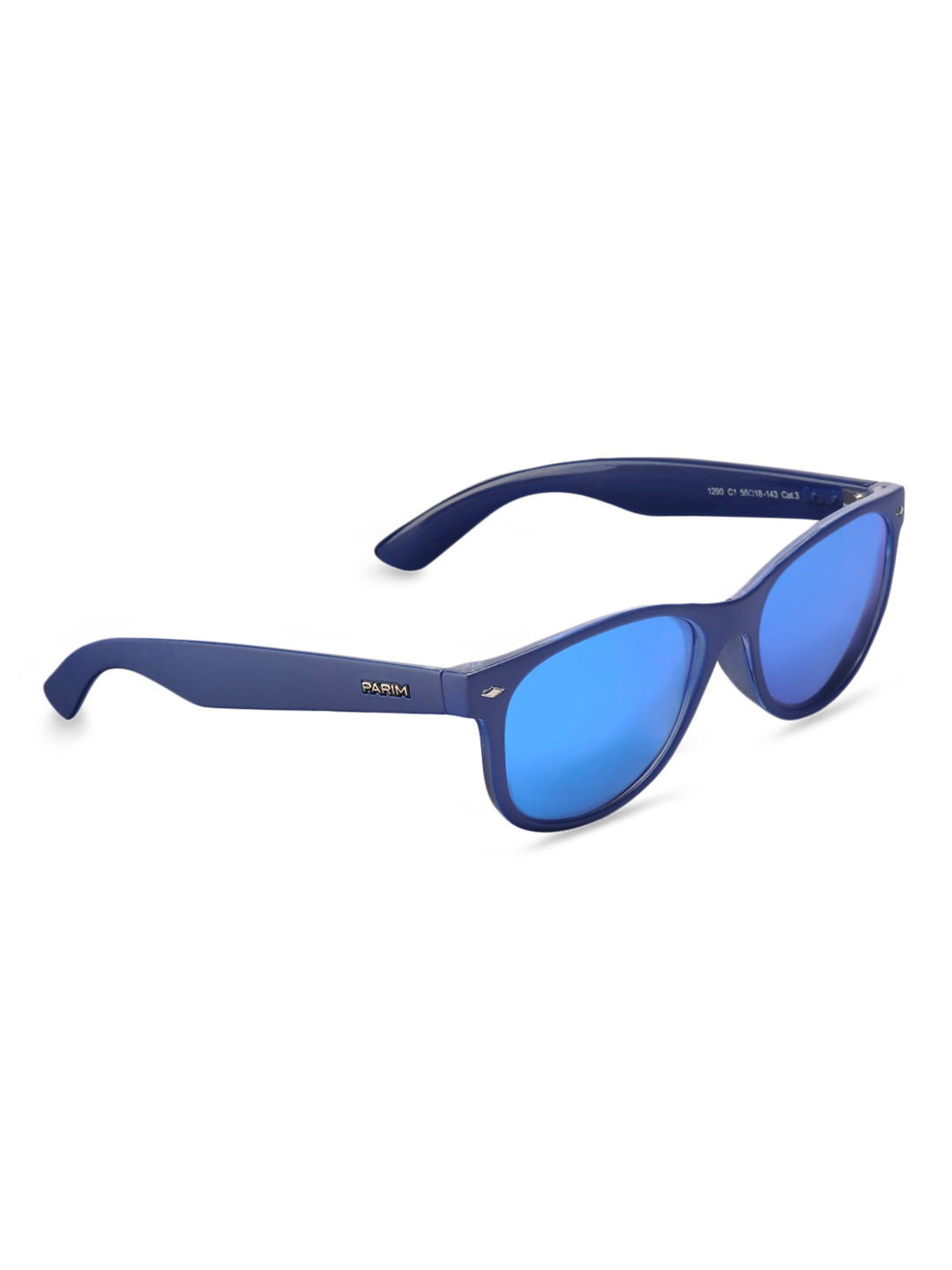 Buy PARIM Unisex Wayfarer Sunglasses 1290 C1 - Sunglasses for Unisex ...