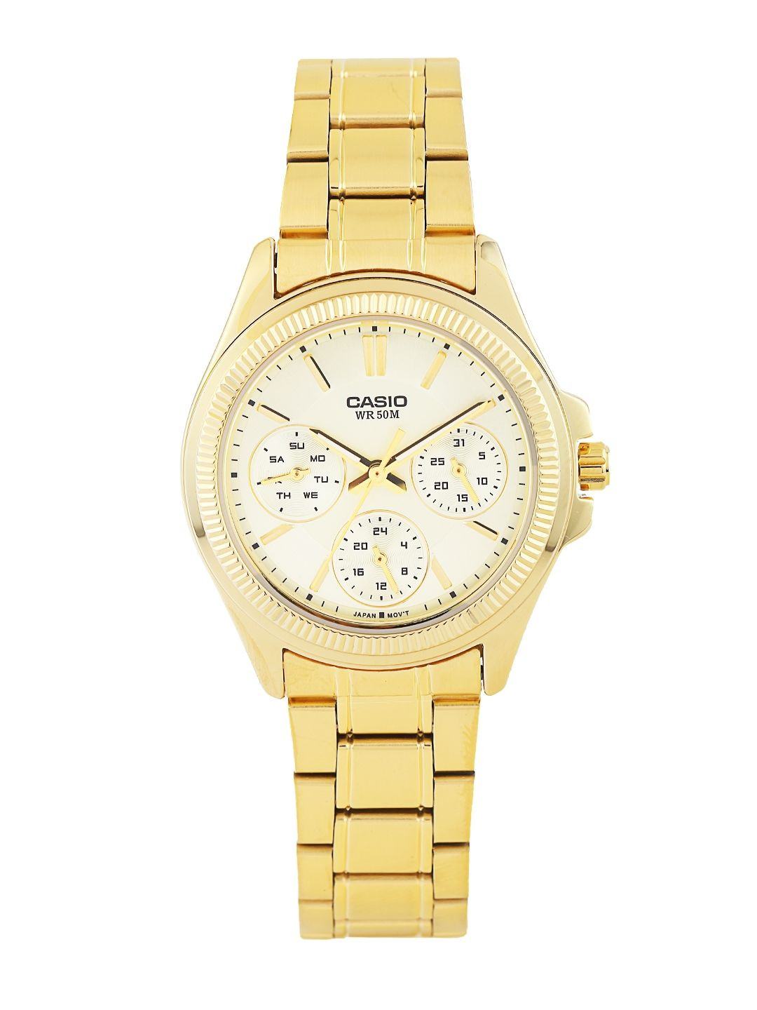 Buy Casio Enticer Lady Women Silver Analogue Watch A935 - Watches for ...