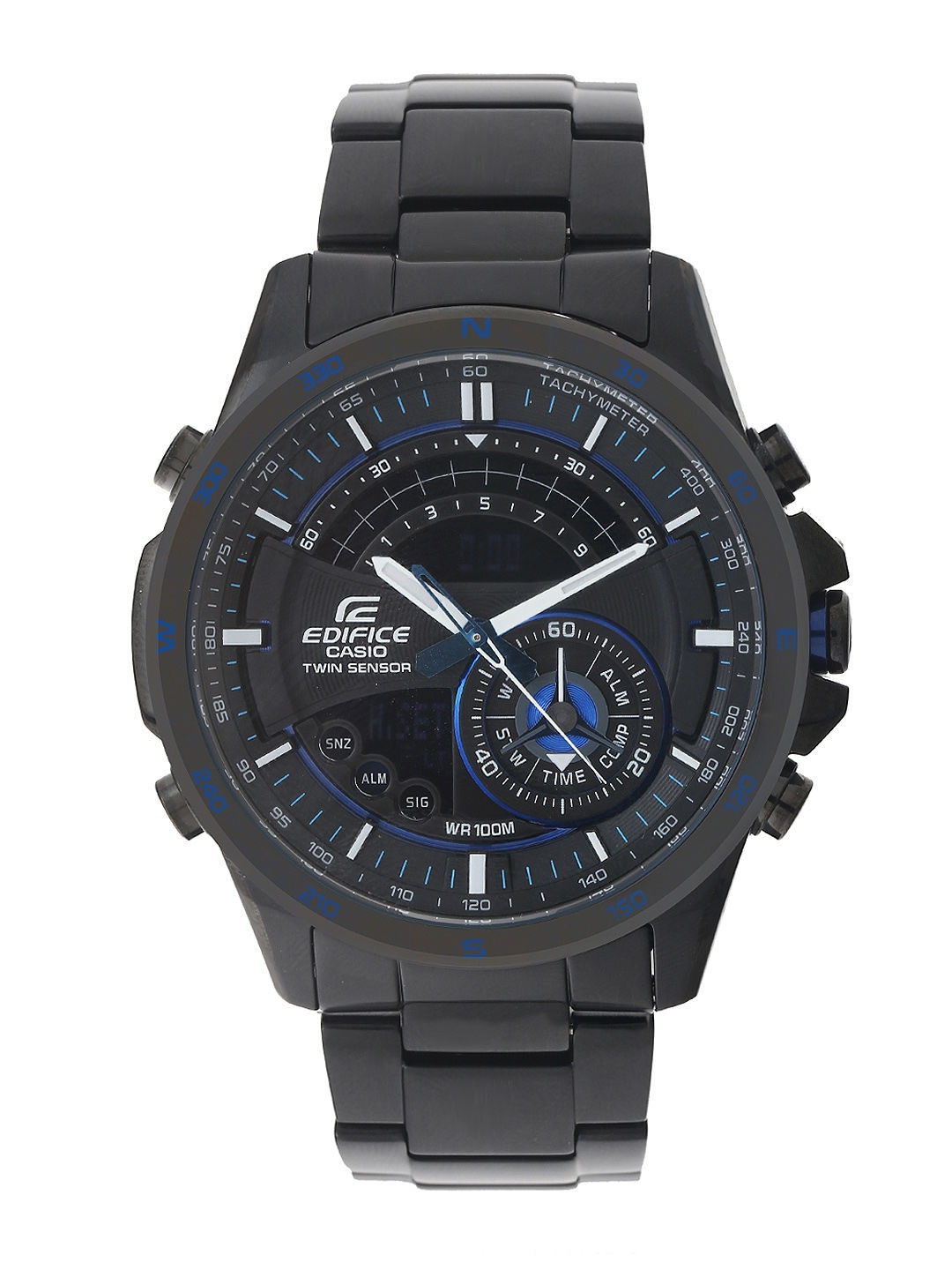 Buy CASIO Edifice Men Black Analogue Watch EX211 - Watches for Men ...