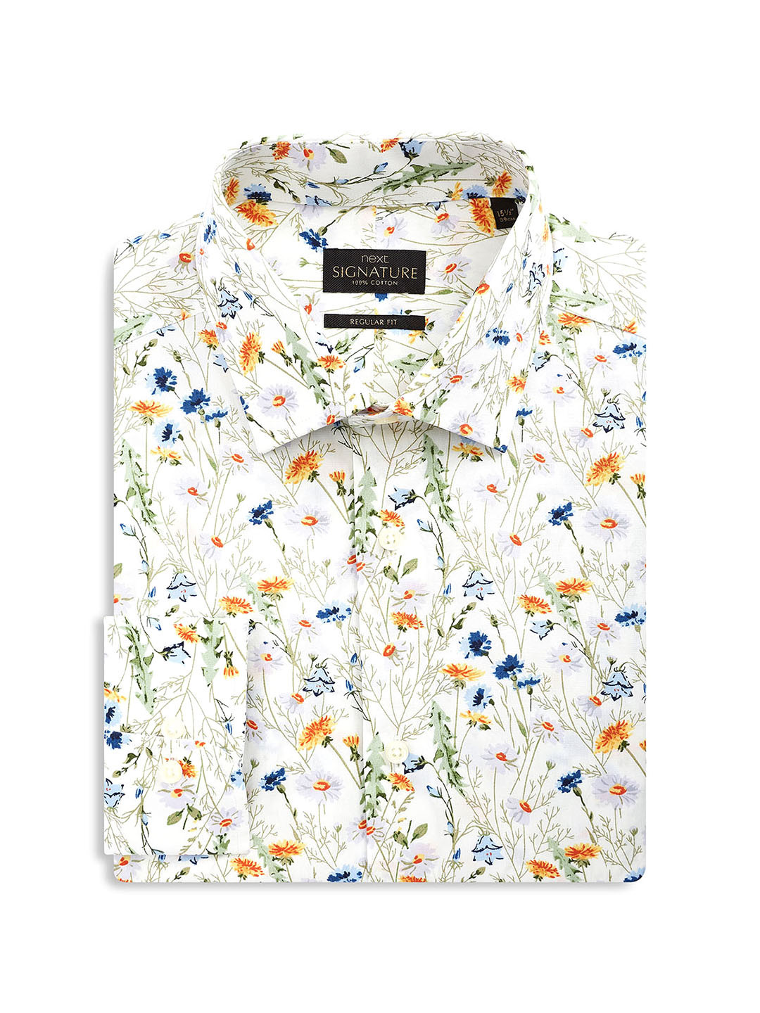 Buy Next Men Multicoloured Regular Fit Printed Casual Shirt - Shirts ...