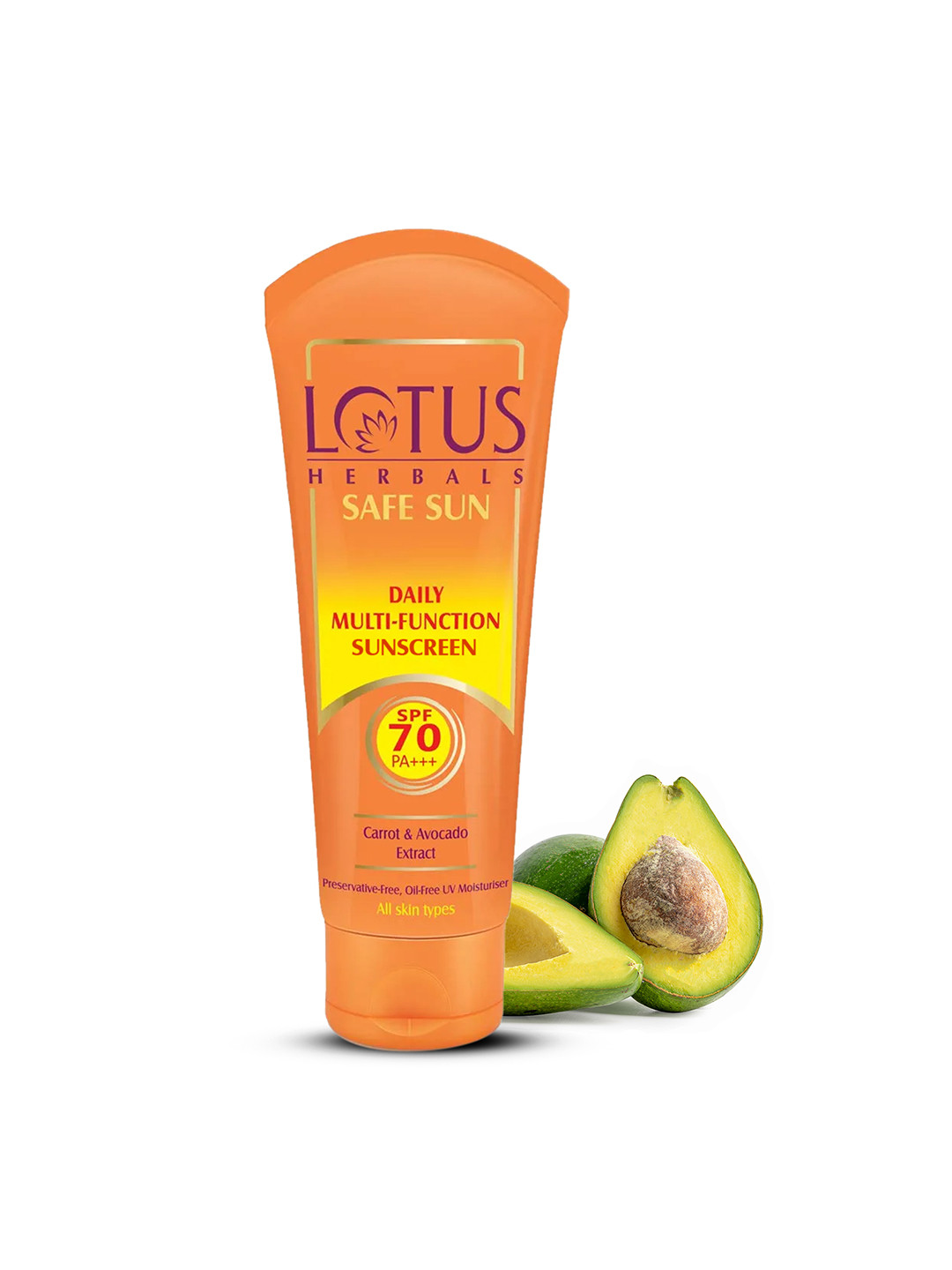 Buy Lotus Herbals Daily Multi Function SPF 70+ Sunscreen 60 G - Face ...