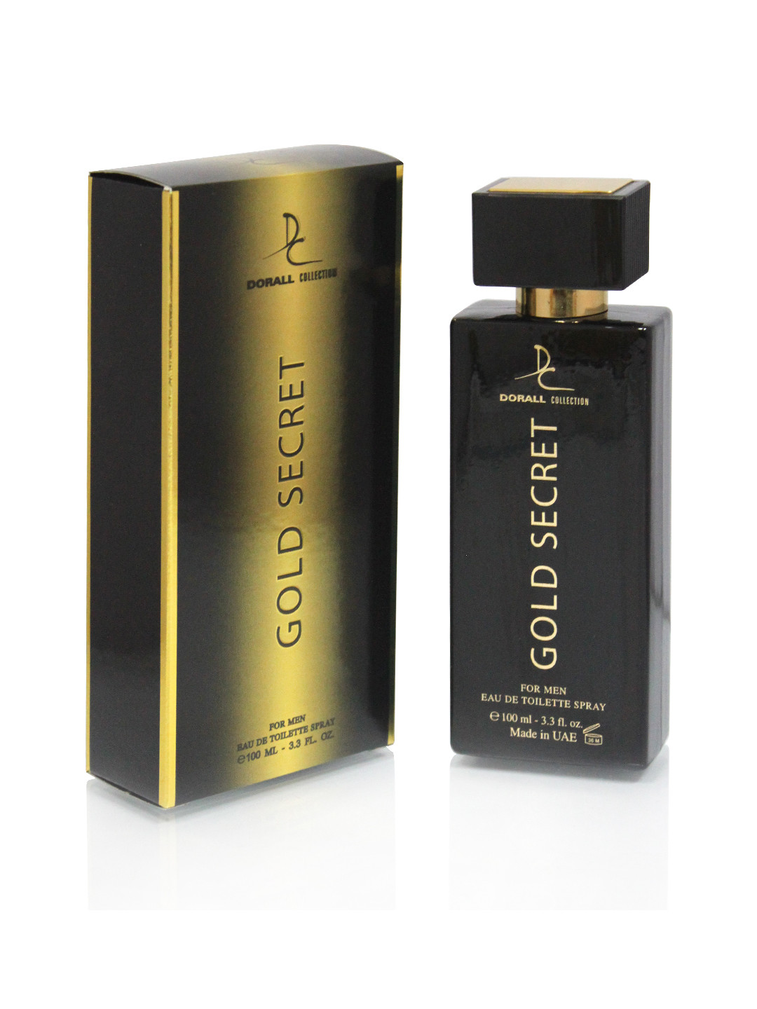 Buy Dorall Collection Men Gold Secret Perfume Spray 100 Ml - Body Mist ...