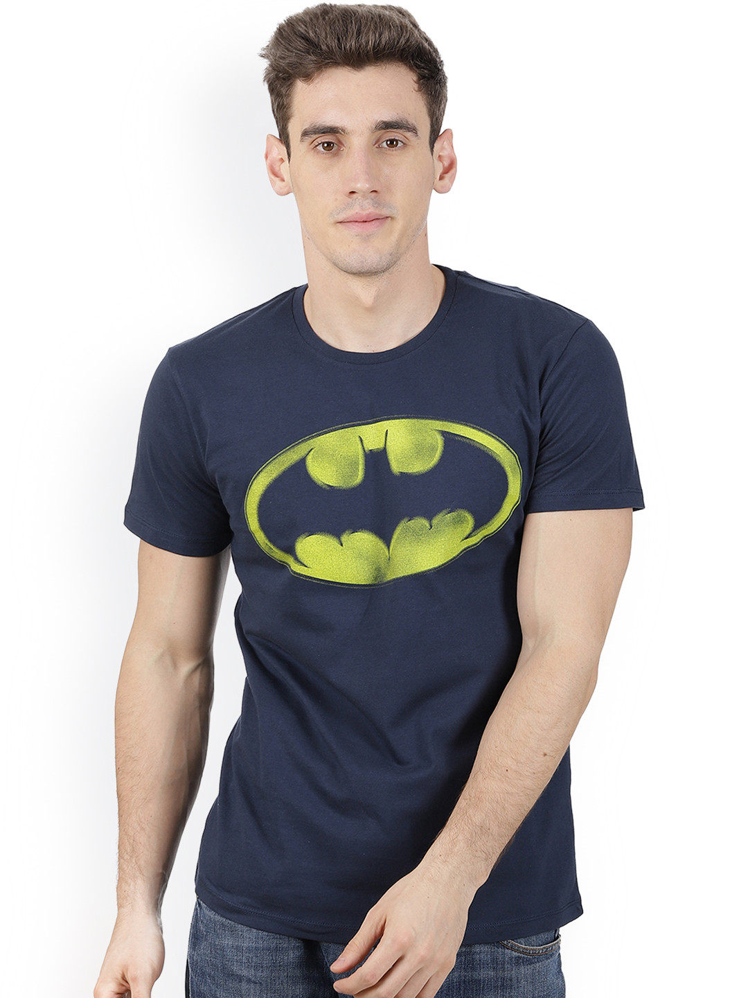 Buy Avengers Batman Featured Navy Tshirt For Men - Tshirts for Men ...