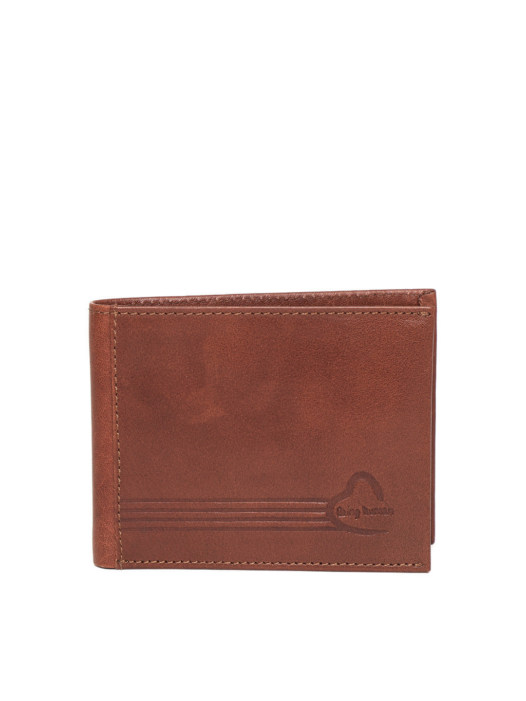Buy Being Human Men Brown Solid Two Fold Wallet - Wallets for Men ...
