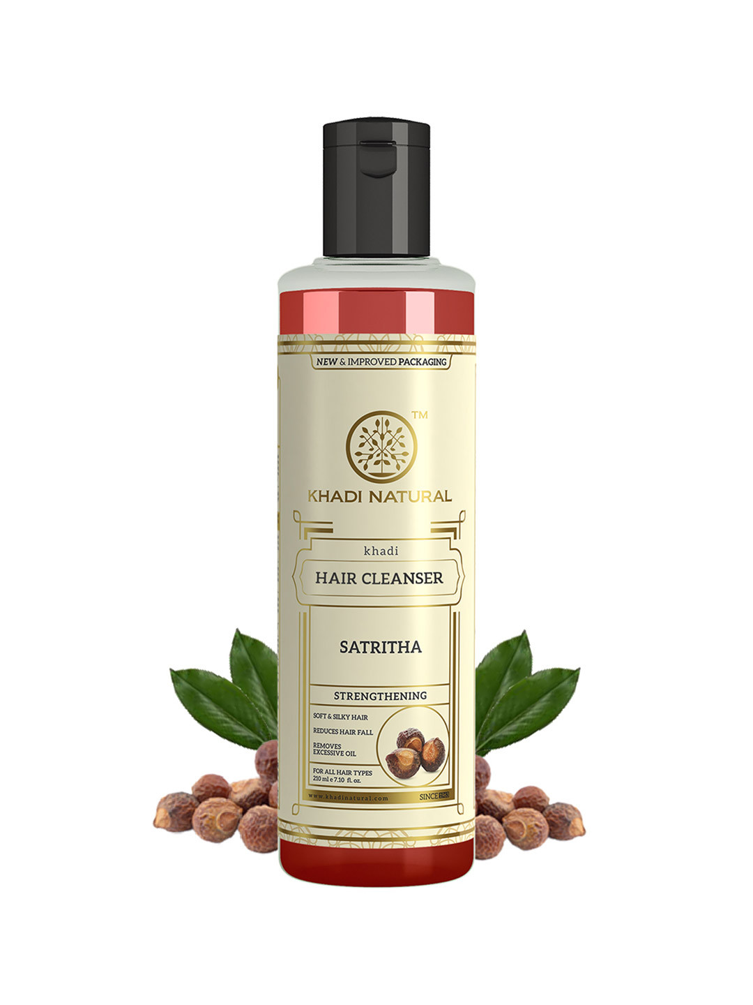 Buy Khadi Natural Satritha Hair Shampoo Cleanser 210 Ml - Shampoo for ...