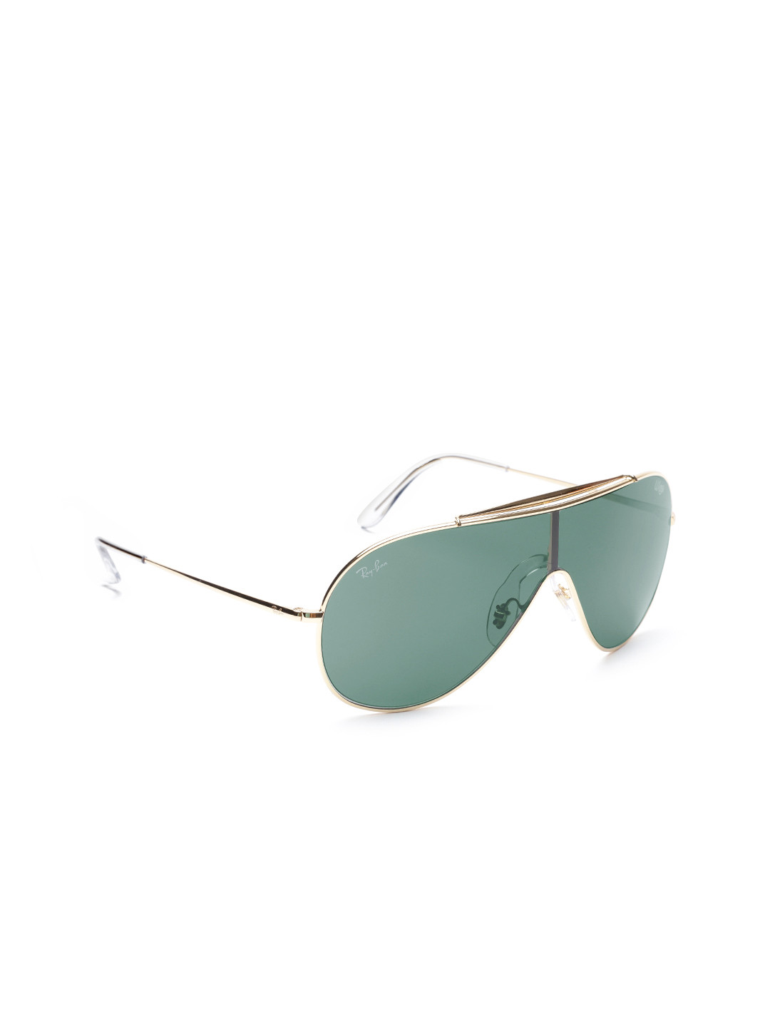 Buy Ray Ban Men UV Protected Green Lens Pilot Sunglasses ...