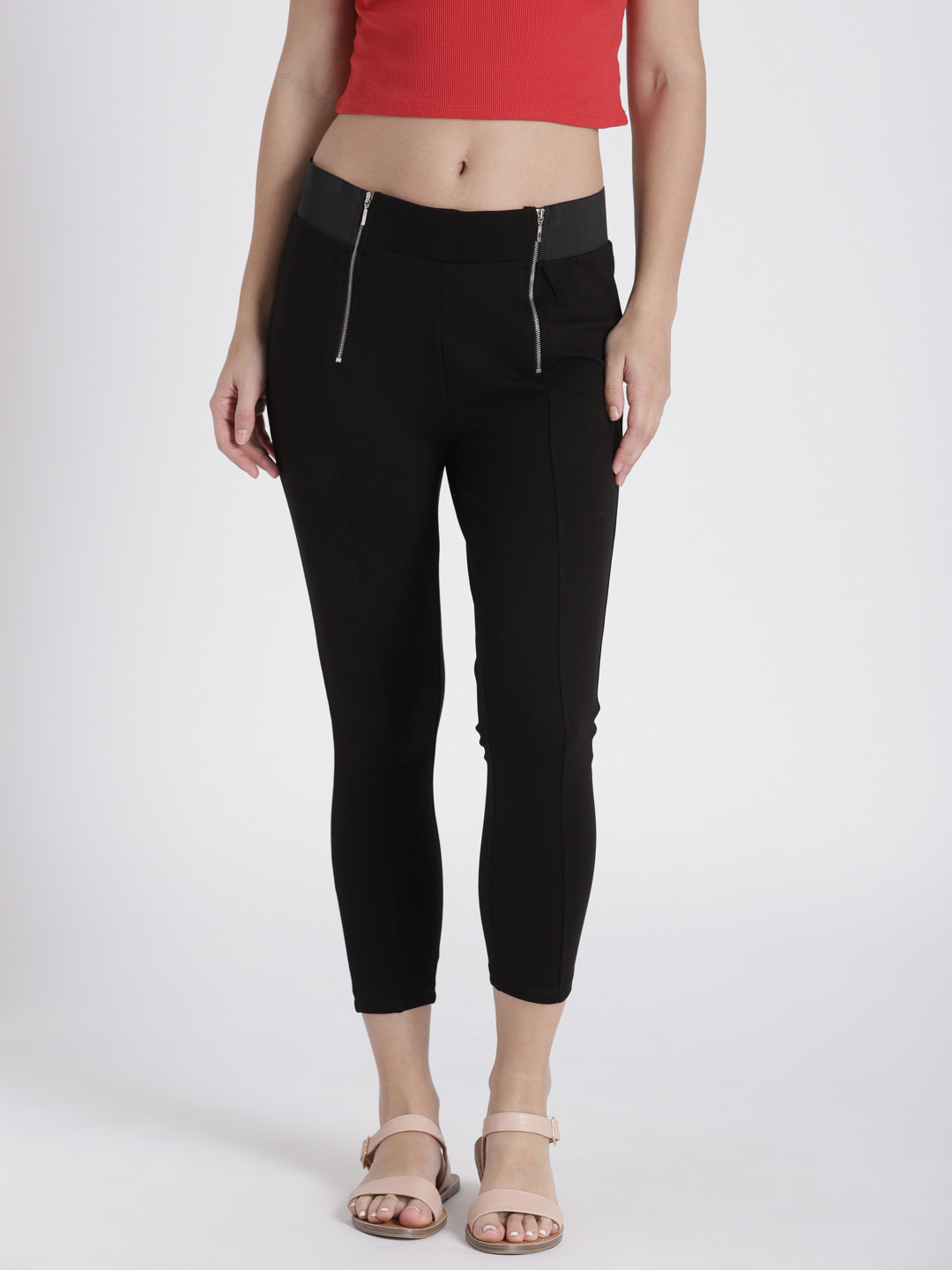 Buy Splash Black Treggings - Jeggings for Women 5512426 | Myntra