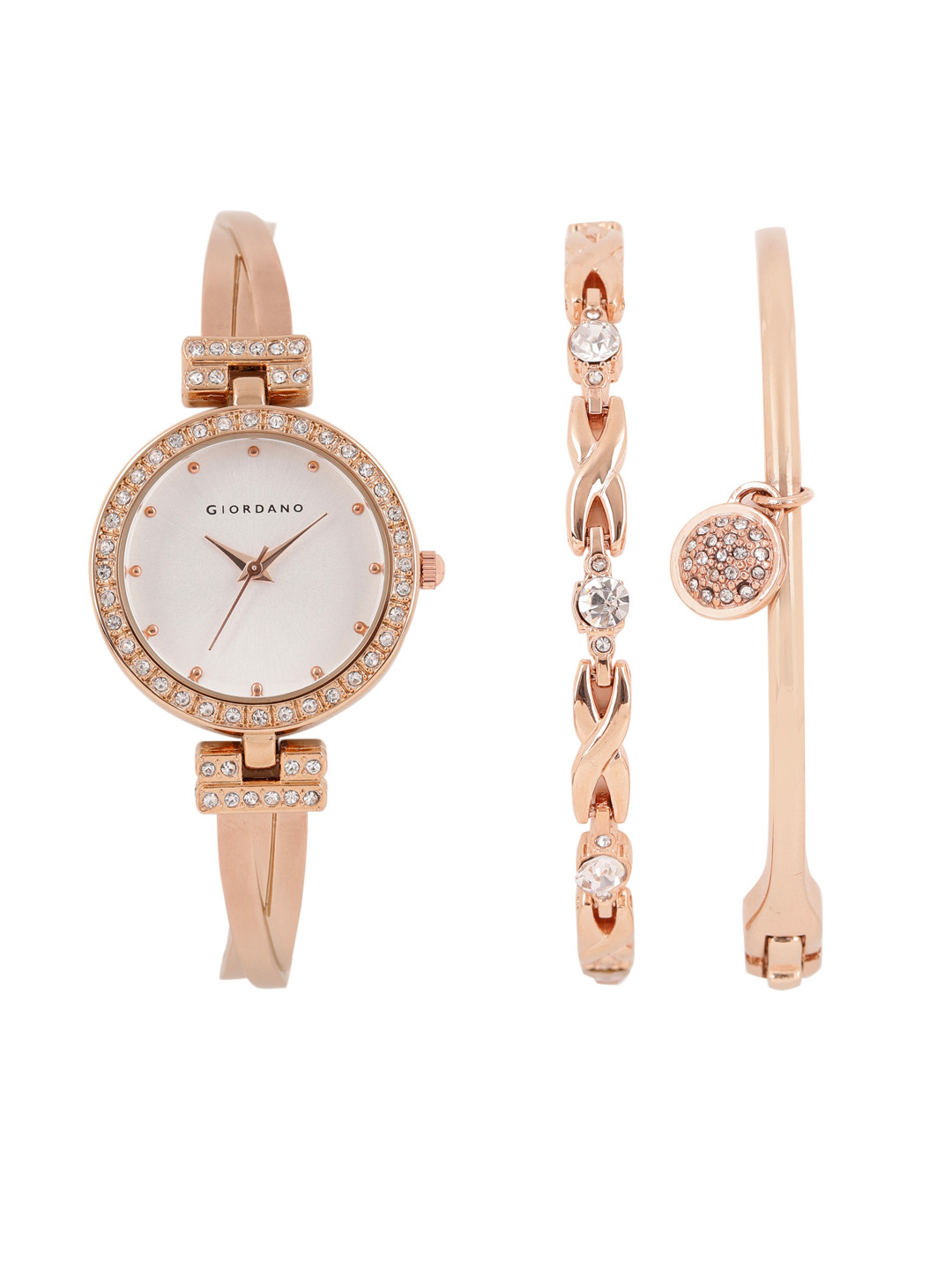 Buy GIORDANO Women Rose Gold Analogue Watch C2066 22 - Watches for ...