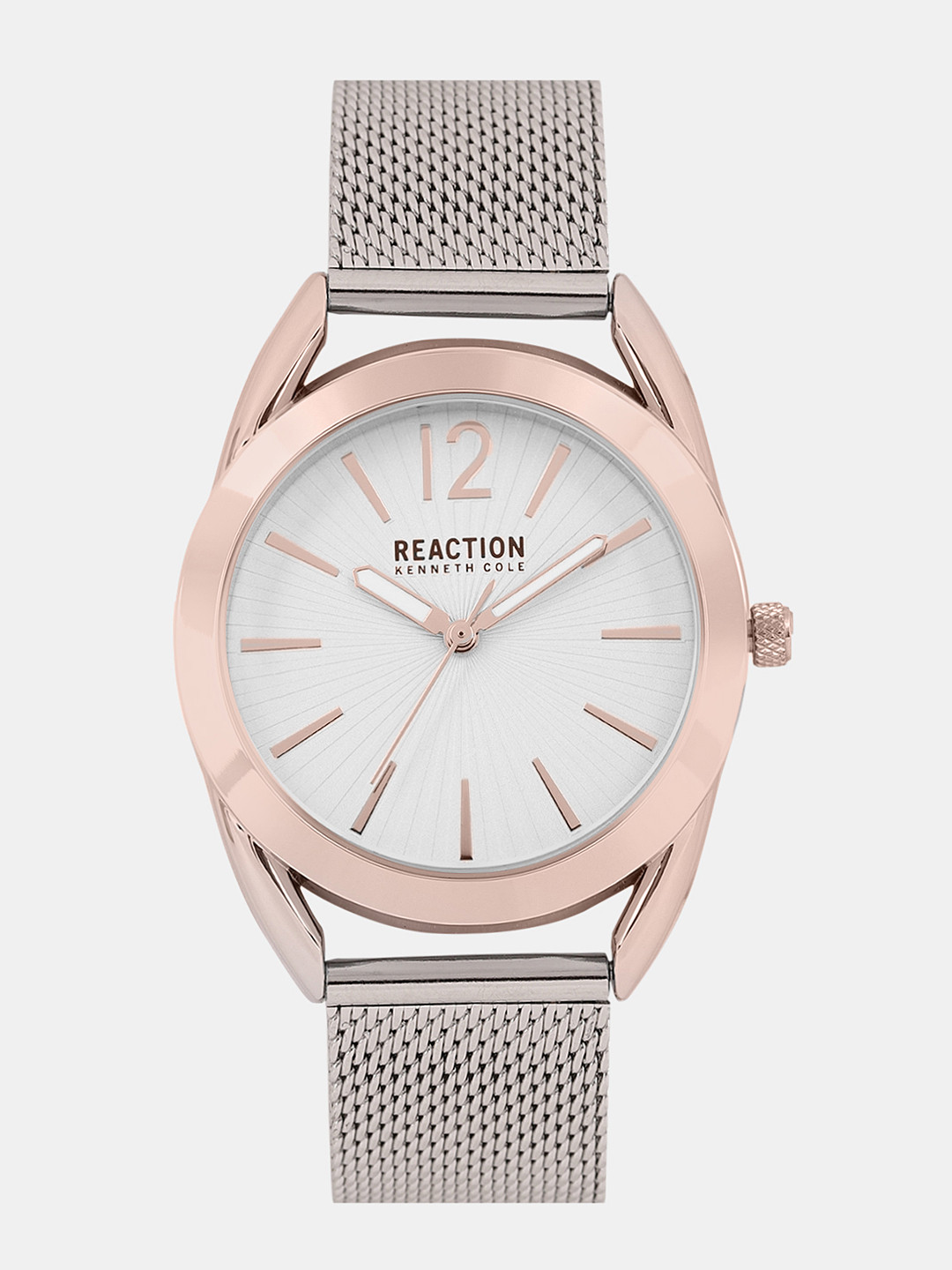 Buy REACTION KENNETH COLE Women Off White Analogue Watch RK50108021 ...
