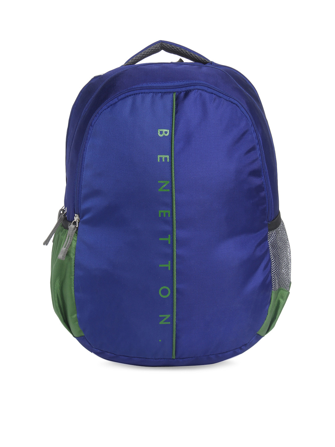 Buy United Colors Of Benetton Unisex Blue Backpack - Backpacks for ...