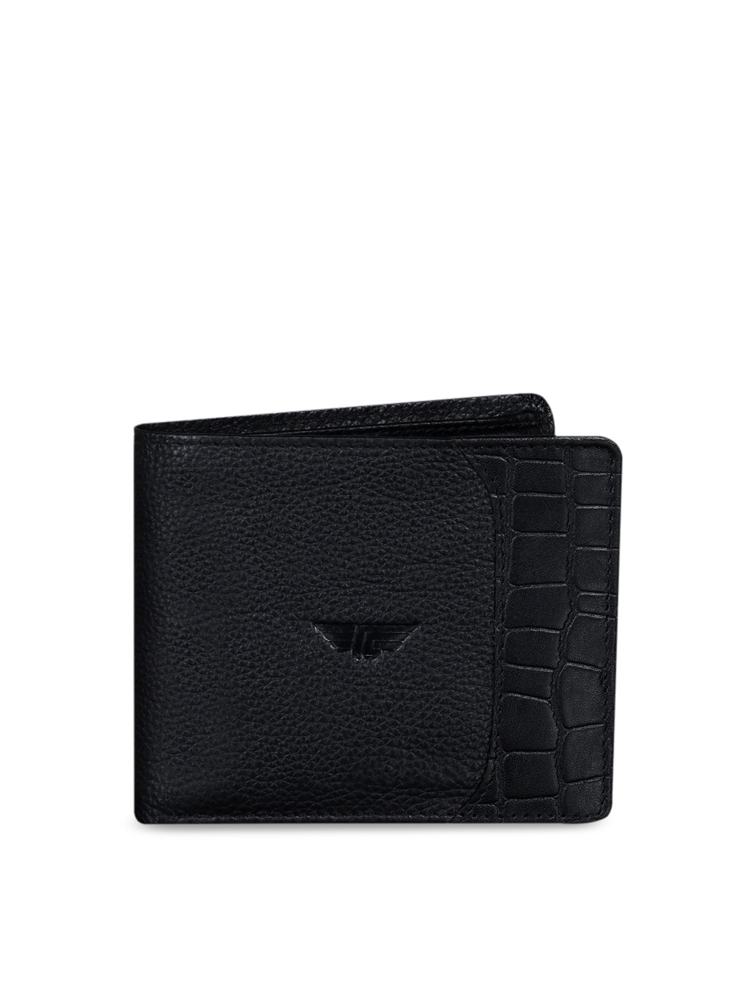 Buy Red Tape Men Black Solid Two Fold Wallet - Wallets for Men 5647543 ...