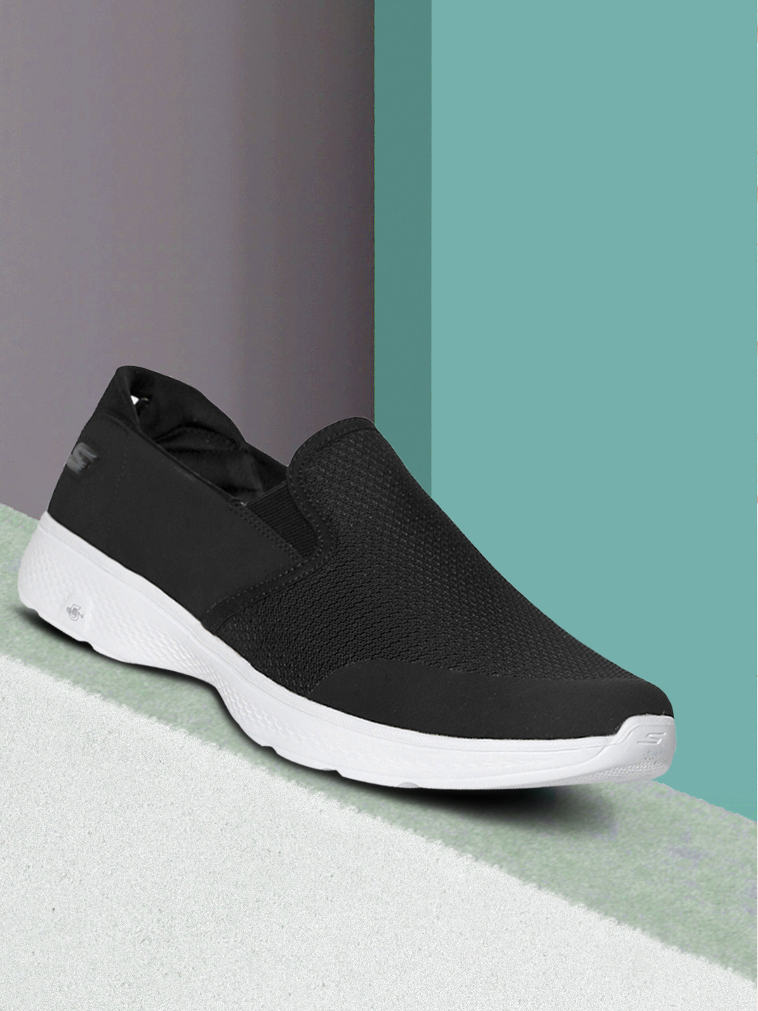 Buy Skechers Men Black Go Walk 4 Walking Shoes - Sports Shoes for Men ...