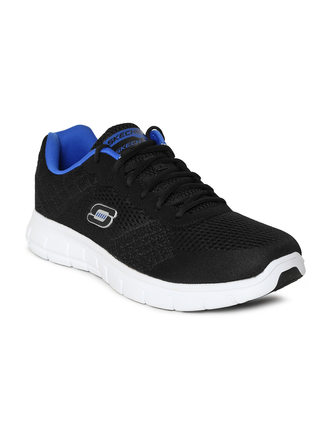 Buy Skechers Men Black VIM FULL CONTACT Sneakers - Casual Shoes for Men ...