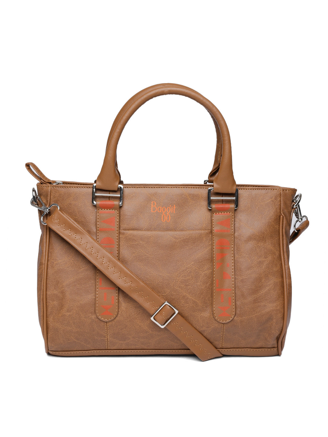 Buy Baggit Brown Handheld Bag - Handbags for Women 5660910 | Myntra