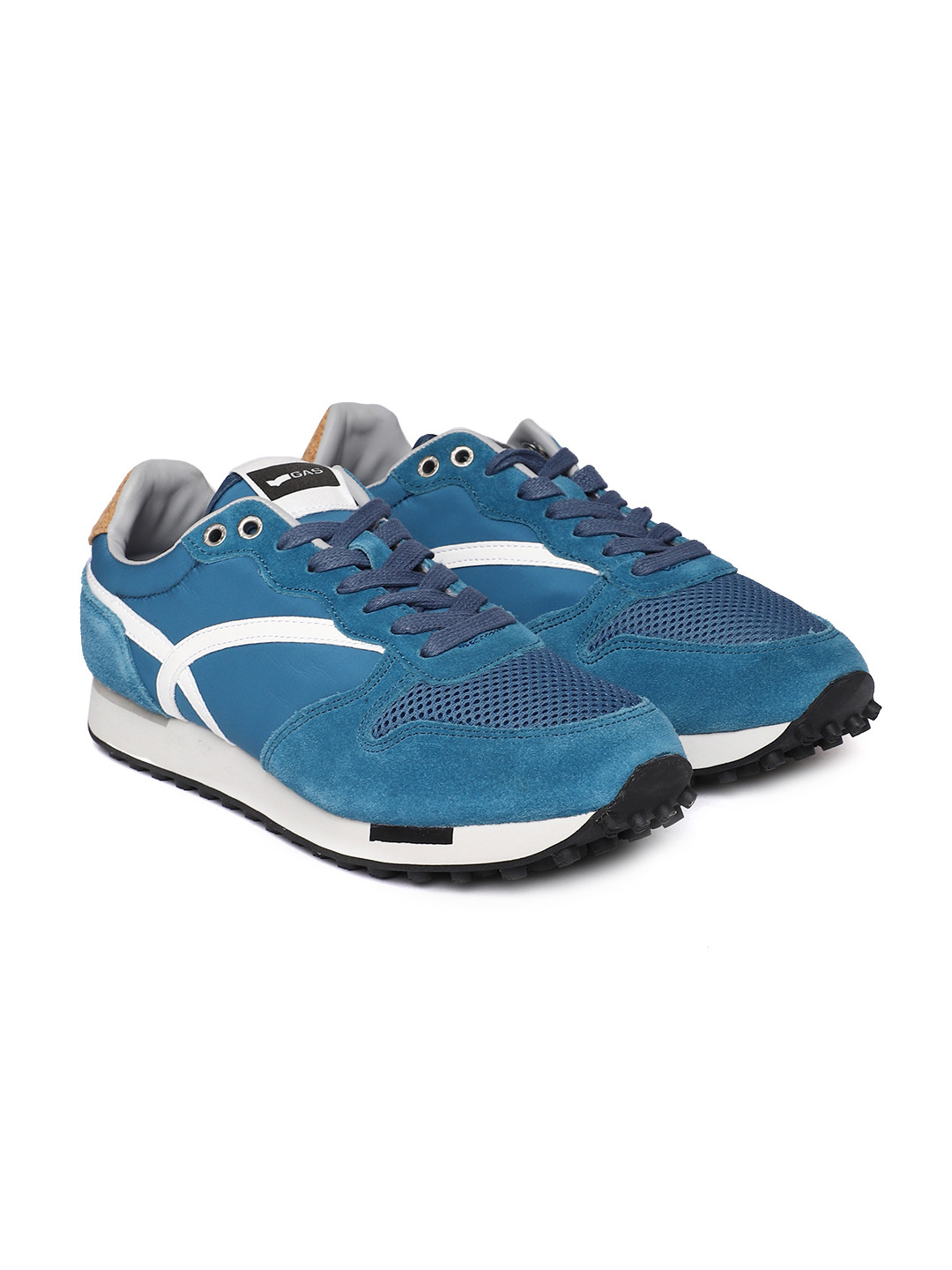 Buy GAS Men Blue SAGAN NYX Sneakers - Casual Shoes for Men 5706429 | Myntra