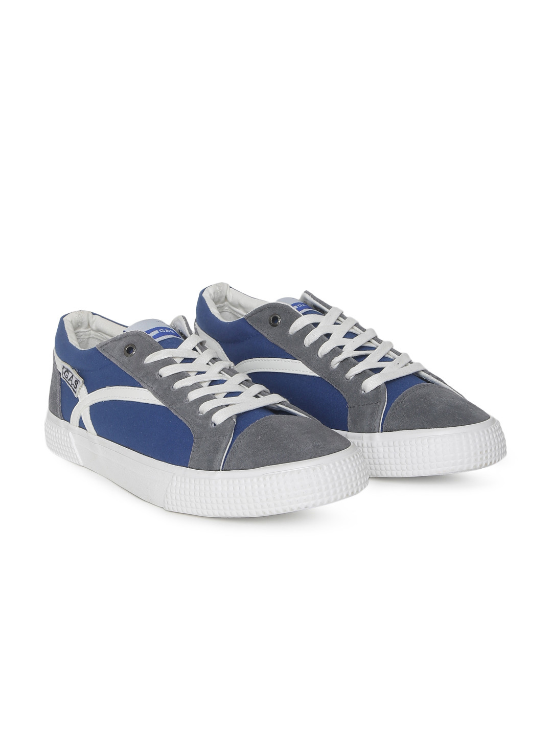 Buy GAS Men Blue Sneakers - Casual Shoes for Men 5706436 | Myntra