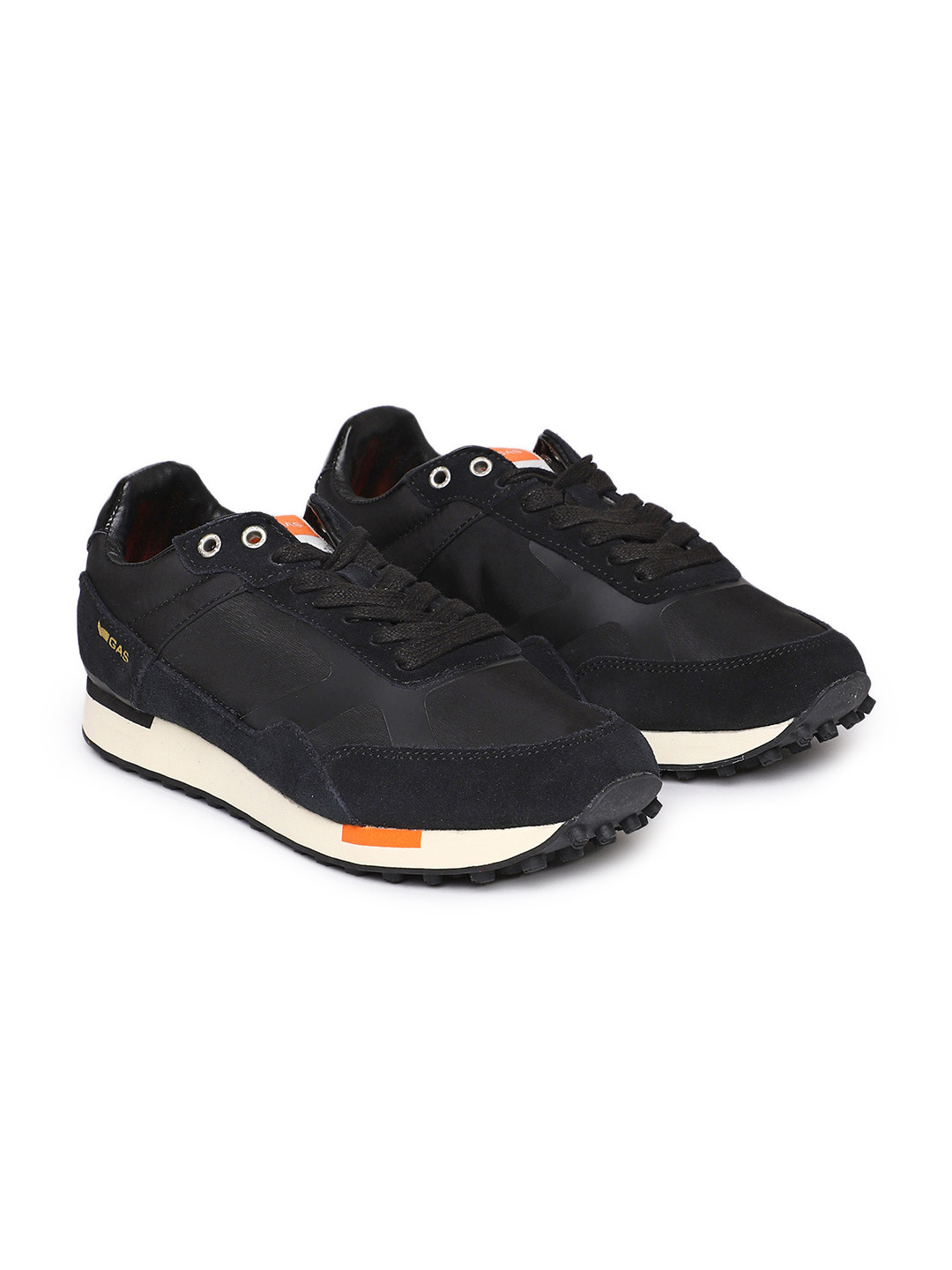 Buy GAS Men Black BORA NYX Sneakers - Casual Shoes for Men 5706442 | Myntra