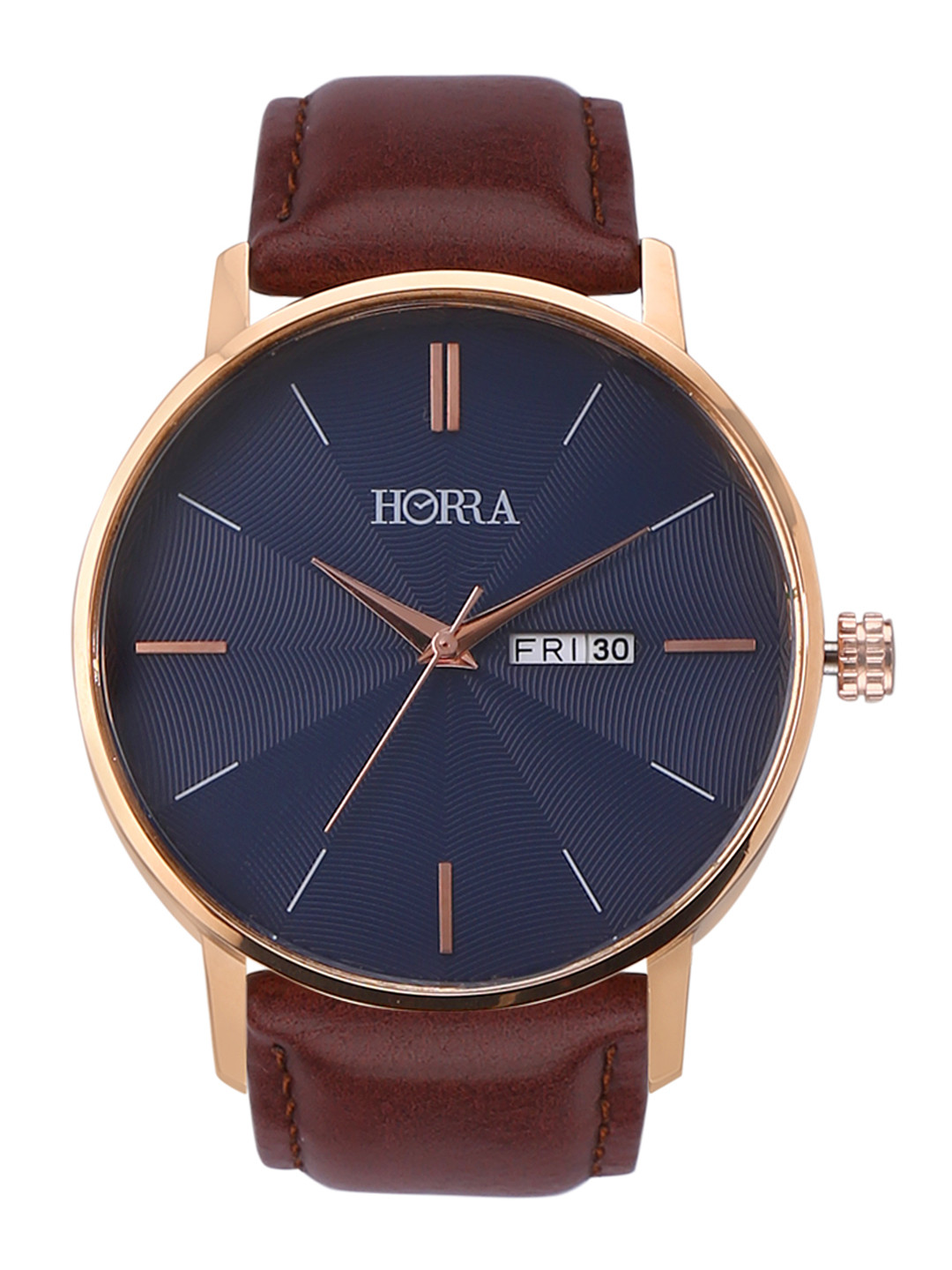 Buy HORRA Men Blue Analogue Watch - Watches for Men 5709296 | Myntra