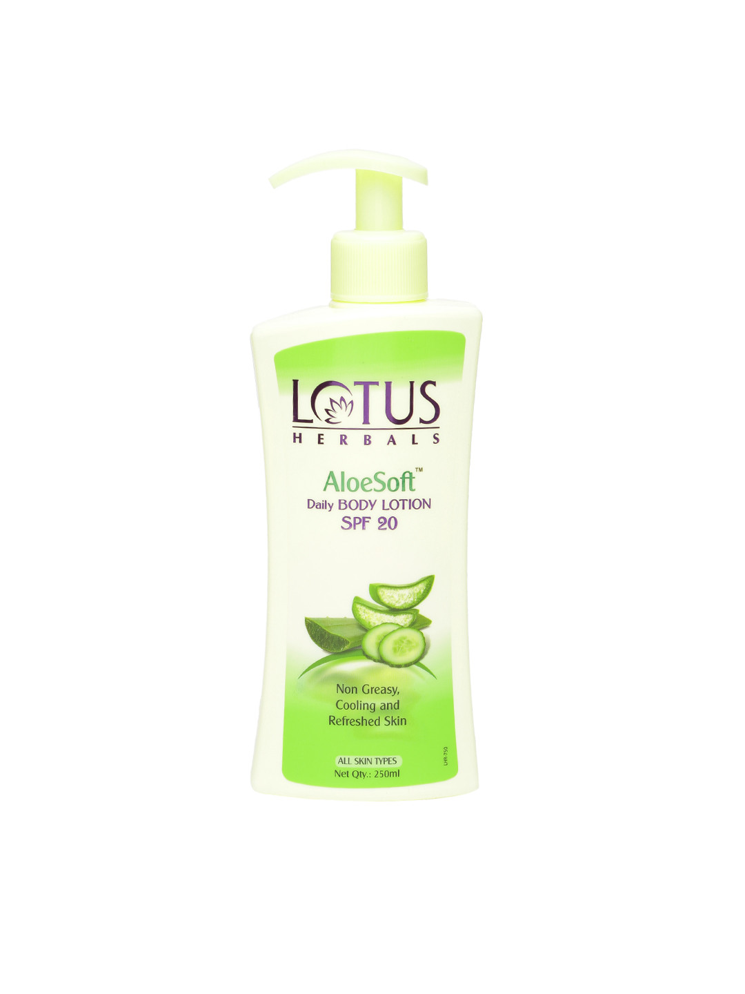 Buy Lotus Herbals AloeSoft SPF 20 Sustainable Body Lotion For All Skin ...