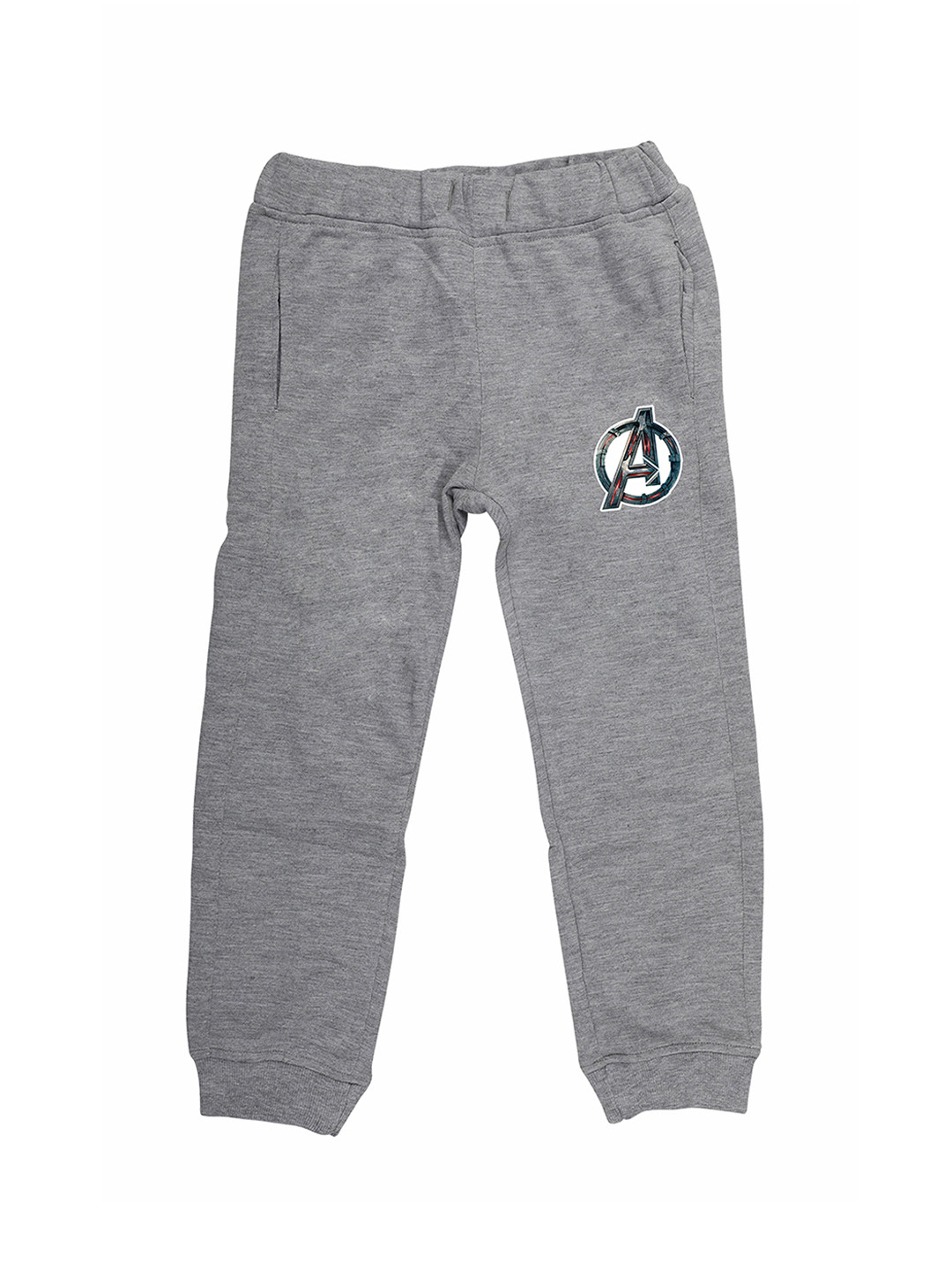 Buy Marvel By Wear Your Mind Unisex Grey Joggers - Track Pants for ...