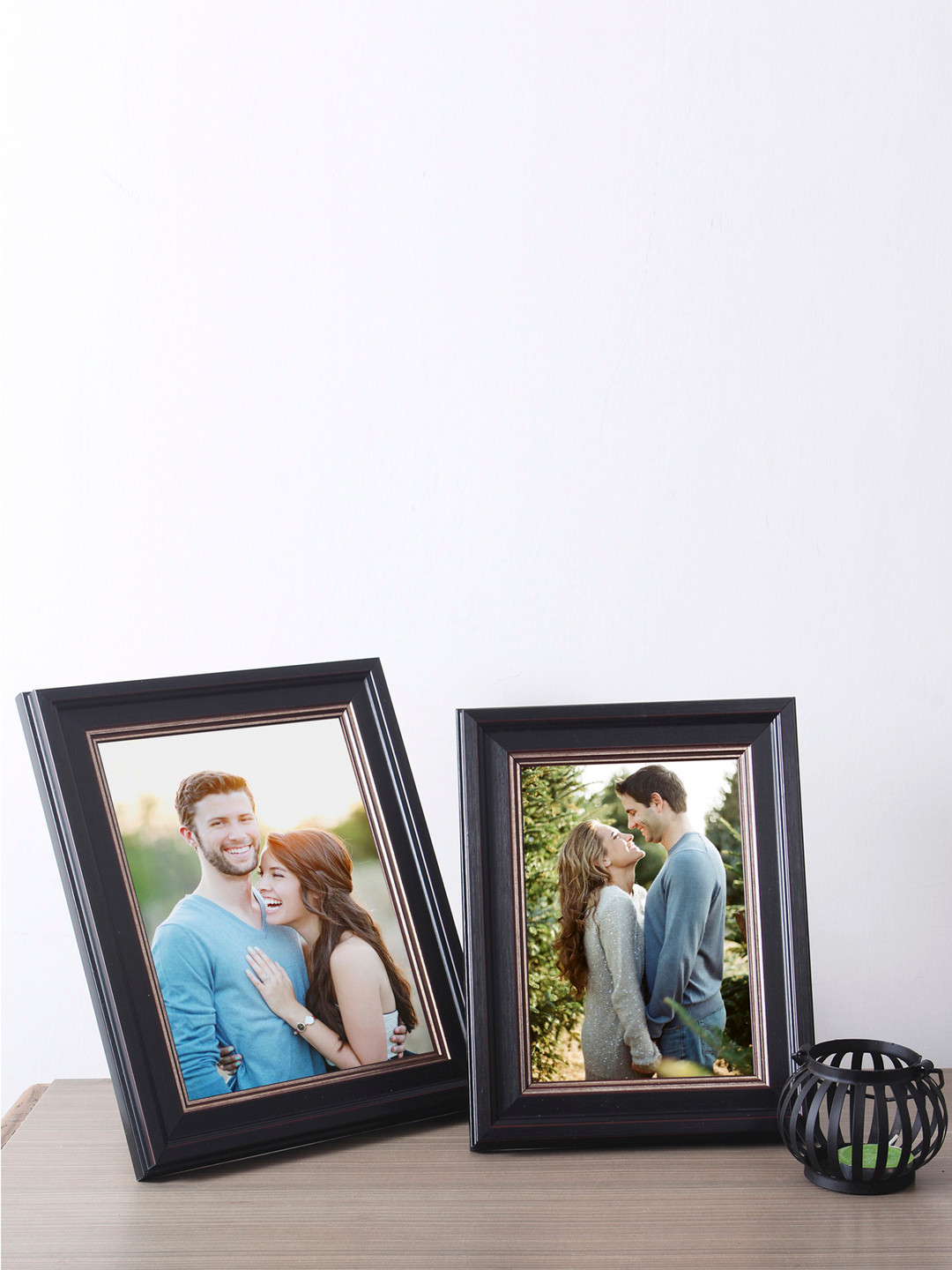 Buy Art Street Set Of 2 Black Solid Photo Frames - Photo Frames for ...