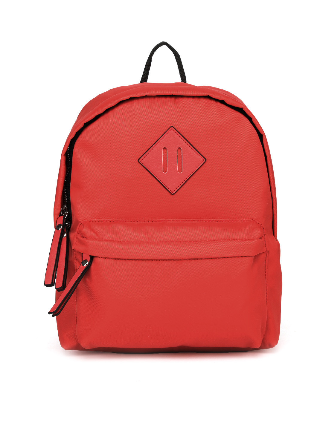 Buy Steve Madden Women Coral Red Solid Backpack - Backpacks for Women ...
