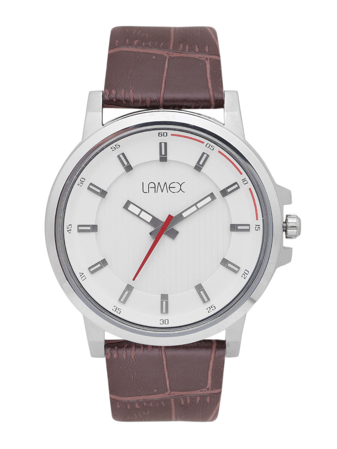 Buy LAMEX Men White Analogue Watch BIONDLX 8545 - Watches for Men 5928762 | Myntra