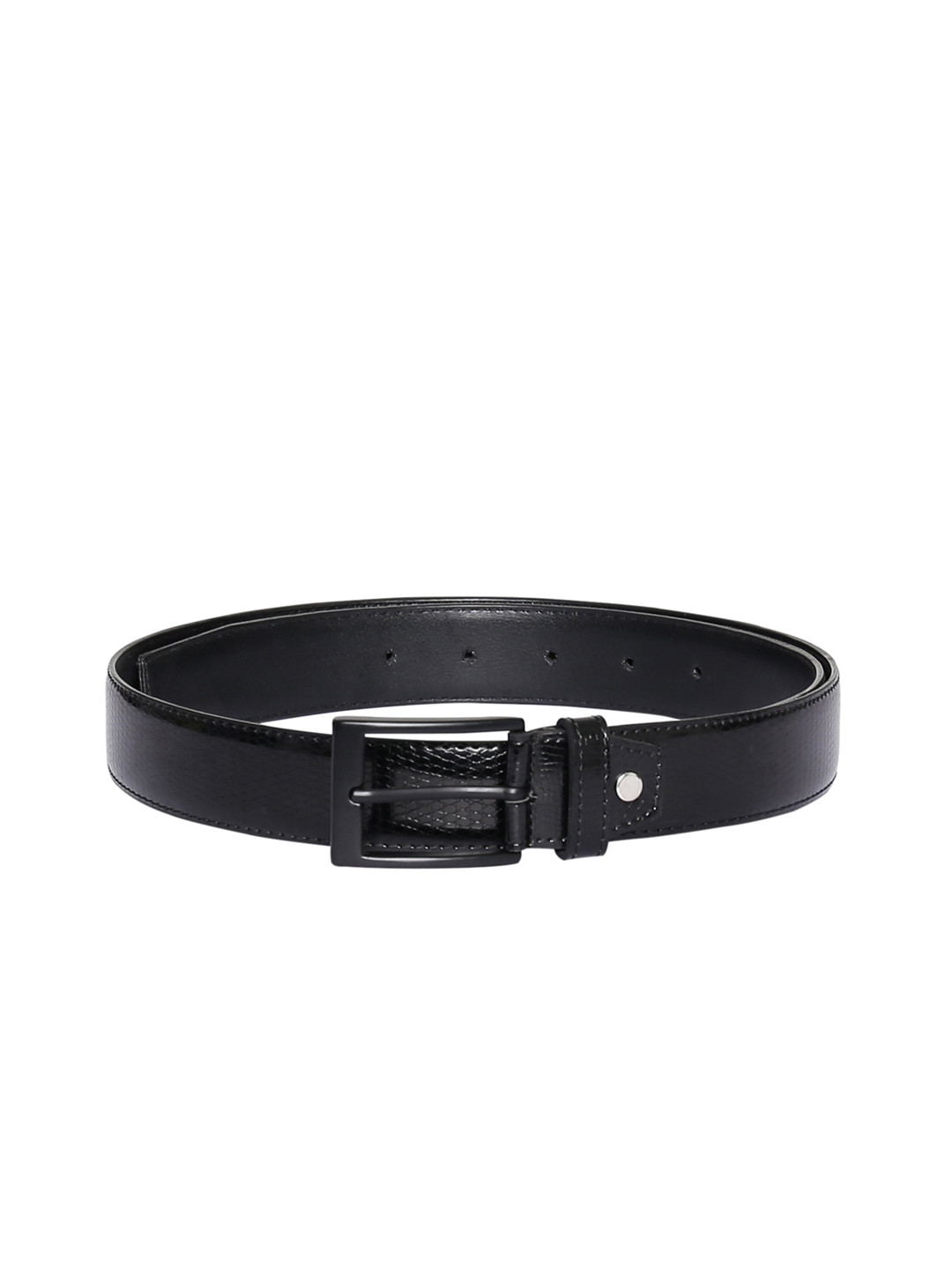Buy CHISEL Men Black Solid Belt - Belts for Men 6151653 | Myntra